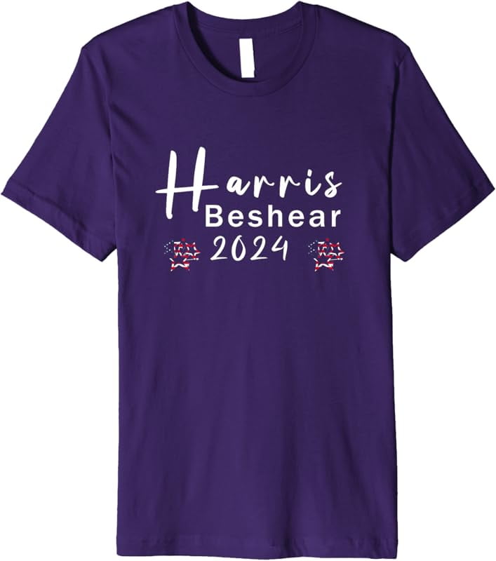 Harris Beshear 2024 Presidential Campaign Kamala Harris 2024 Premium T ...