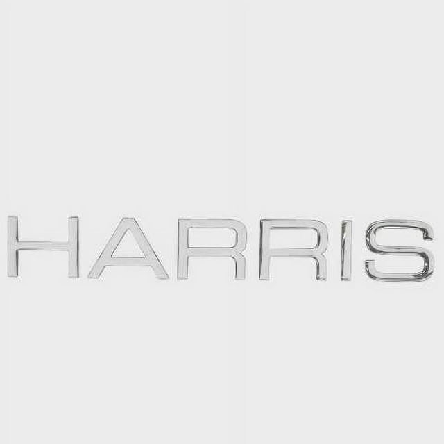 Harris Boat Raised Emblem Decal 2156772 | Silver 21 1/4 x 3 Inch ...