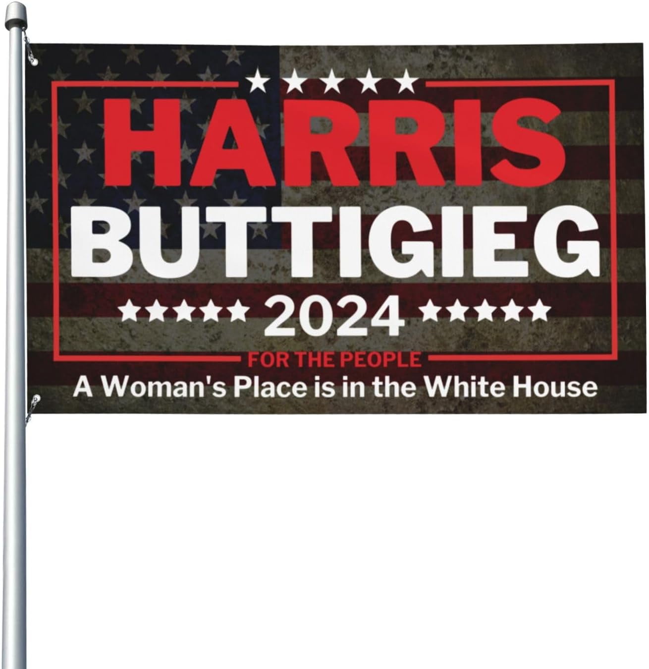 Harris Buttigieg 2024 Flag 3x5 Ft Kamala Harris For President Flags ...