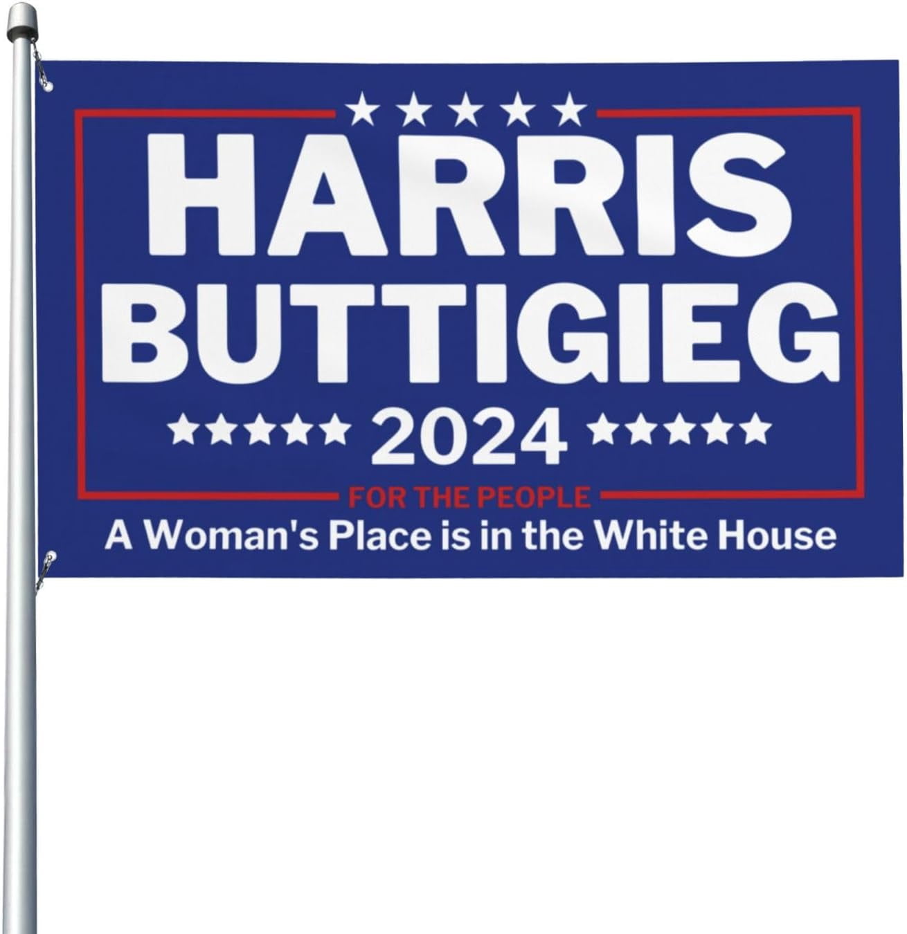 Harris Buttigieg 2024 Flag 3x5 Ft Kamala Harris For President Flags ...
