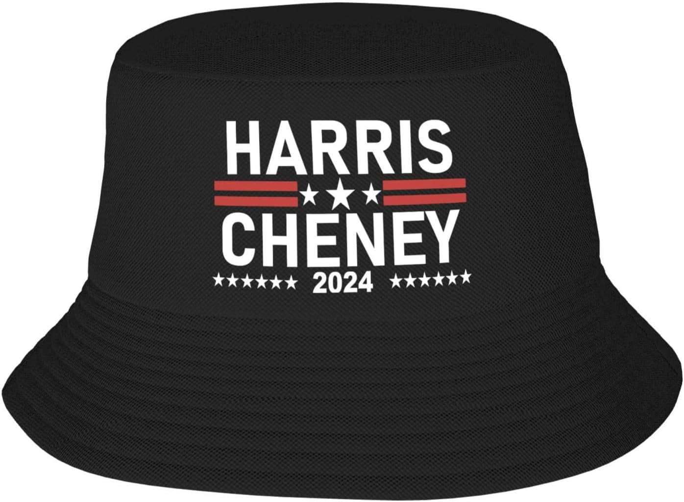 Harris Cheney 2024 Bucket Hat Harris Cheney 2024 Sun Cap Black ...