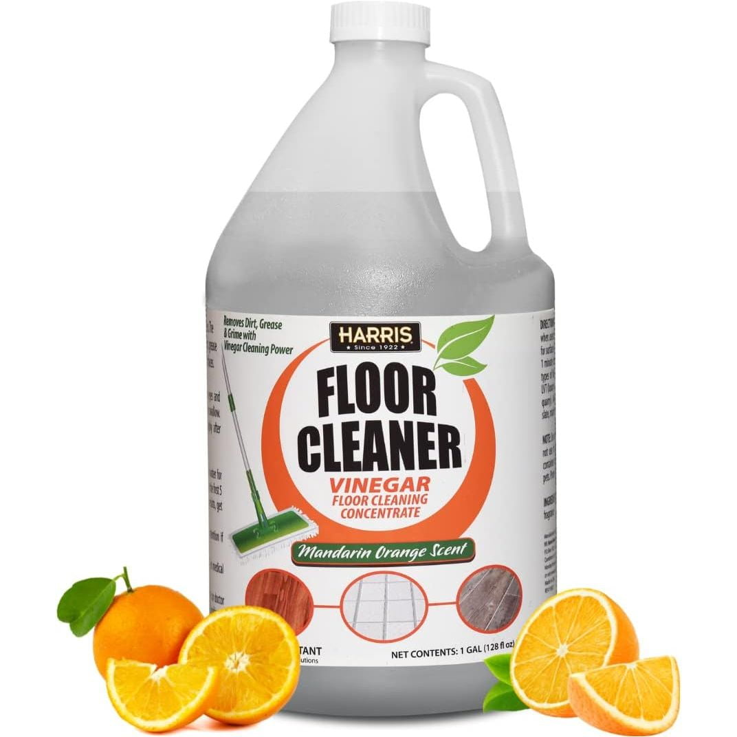 Harris Concentrated Multi-Purpose Floor Cleaner, Mandarin Fragrance ...