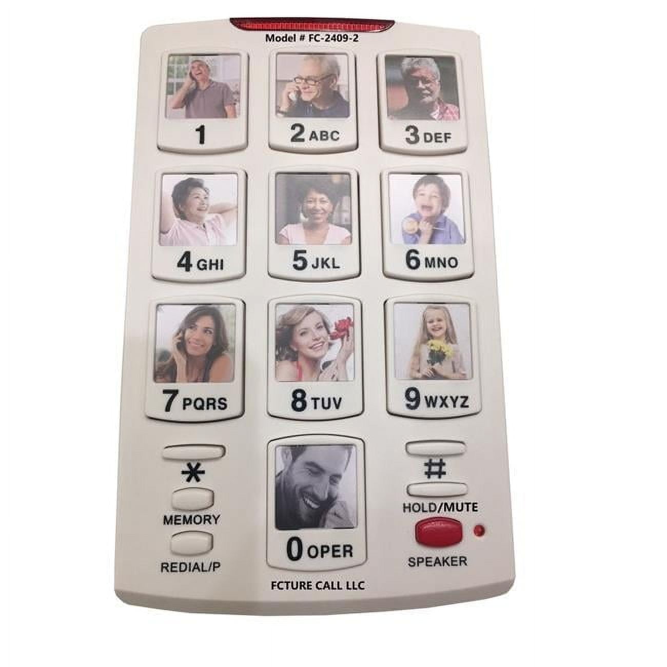 Harris Communications Landline Phone with Future Call Picture Dialer ...