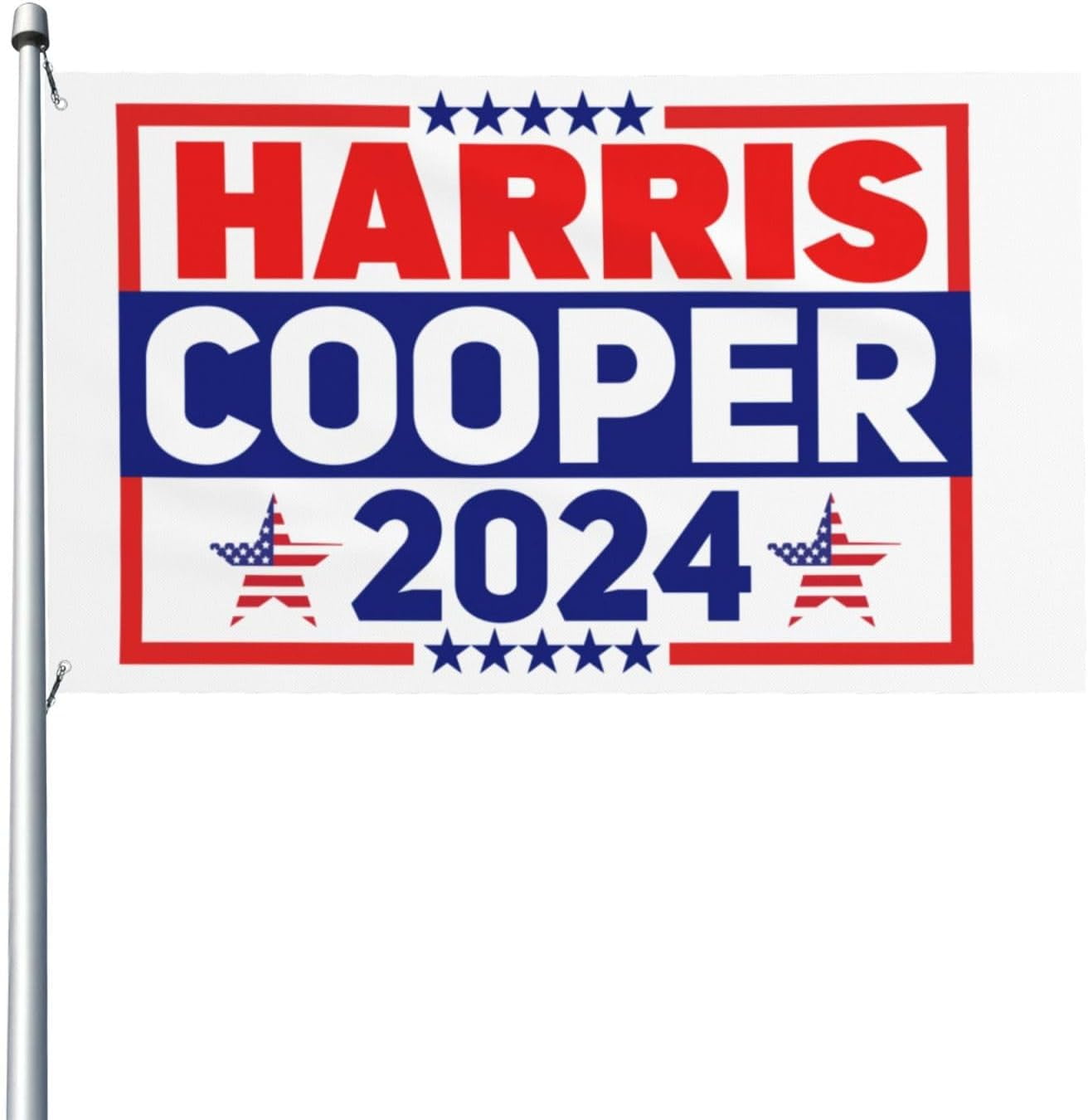 Harris-Cooper 2024 Flag Banner 2x3 Harris-Cooper 2024 President Flag ...