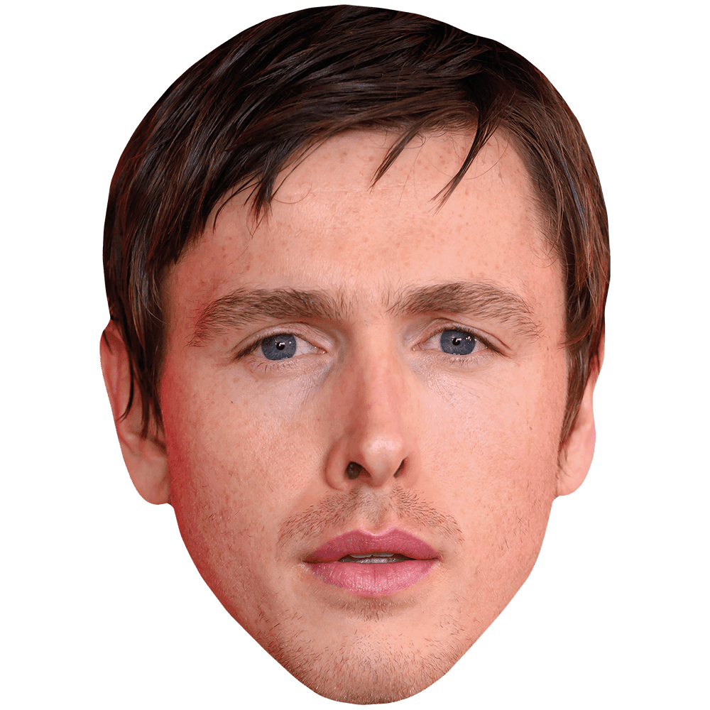 Harris Dickinson (Brown Hair) Celebrity Mask, Flat Card Face, Fancy ...