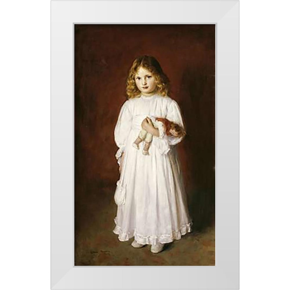 Harris, Edwin 16x24 White Modern Wood Framed Museum Art Print Titled ...