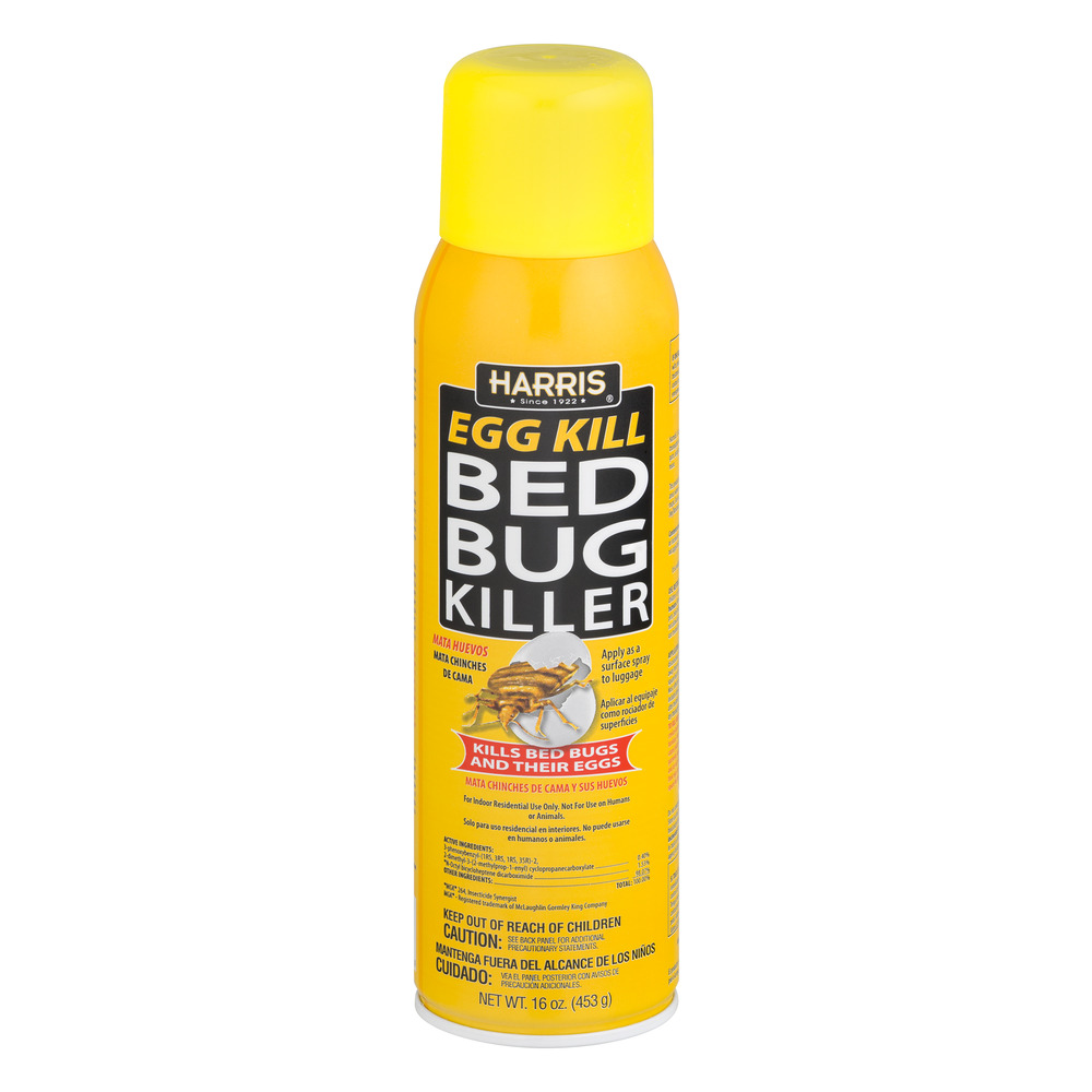 Harris Bed Bug and Egg Killer, 16oz Aerosol Spray - Walmart.com