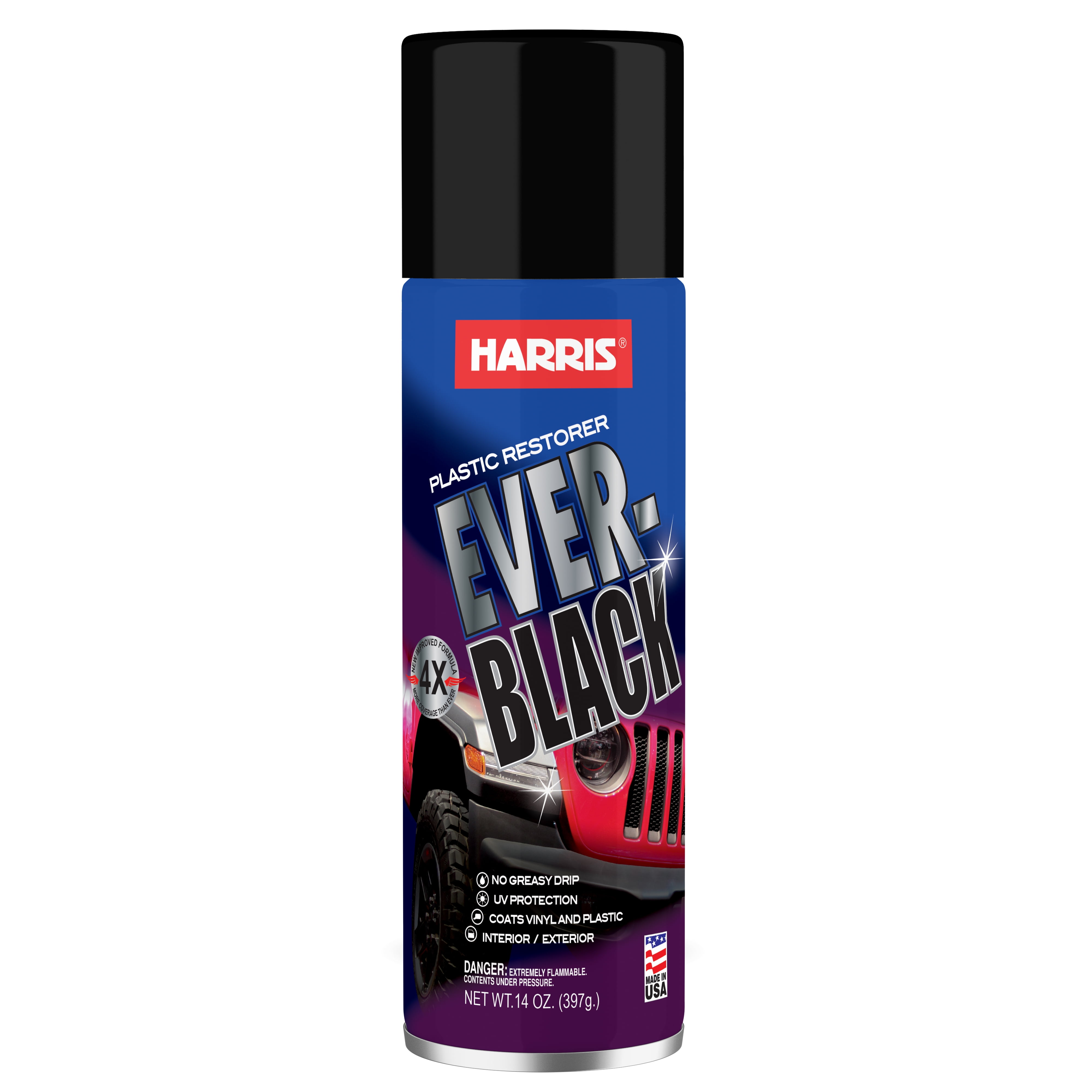 Harris Ever-Black 13oz Plastic-Trim Restorer Back to Black is not a ...