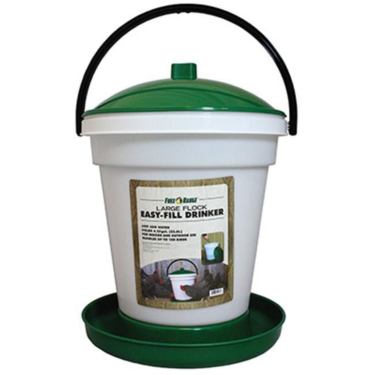 Harris Farms 4234 6.25 Gallon Large Flock Easy Fill Drinker - Walmart.com