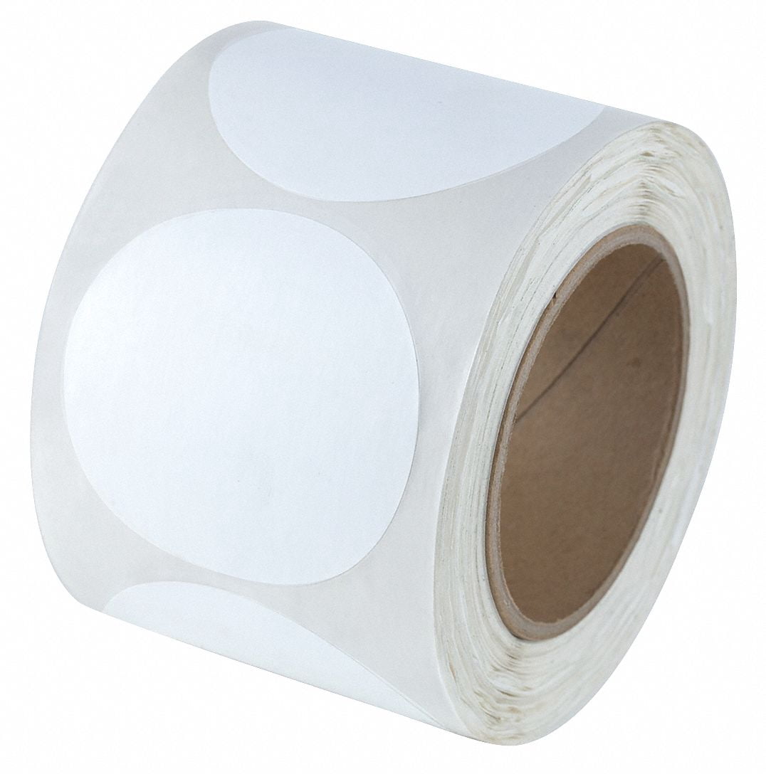 Harris Floor Tape,White,3 inx3 in,Circle ZMC3WT-1000 - Walmart.com