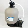 "Harris Vortex 24"" Swimming Pool Sand Filter System with 1.5 HP Pump ...