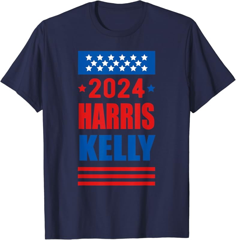 Harris Kelly 2024 Kamala Harris Mark Kelly T-Shirt - Walmart.com