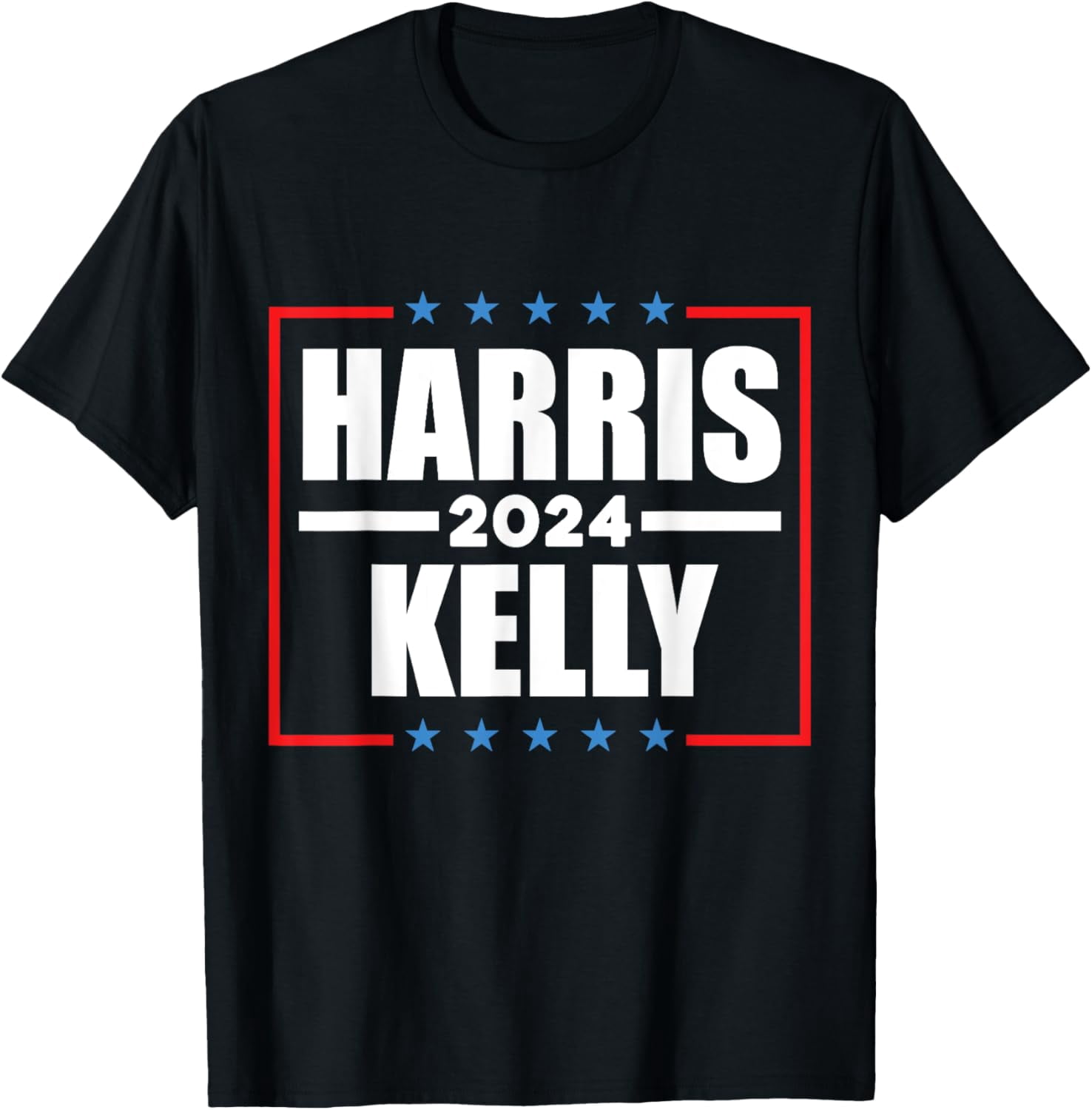 Harris Kelly 2024 Presidential Campaign Poster Kamala Harris T-Shirt ...