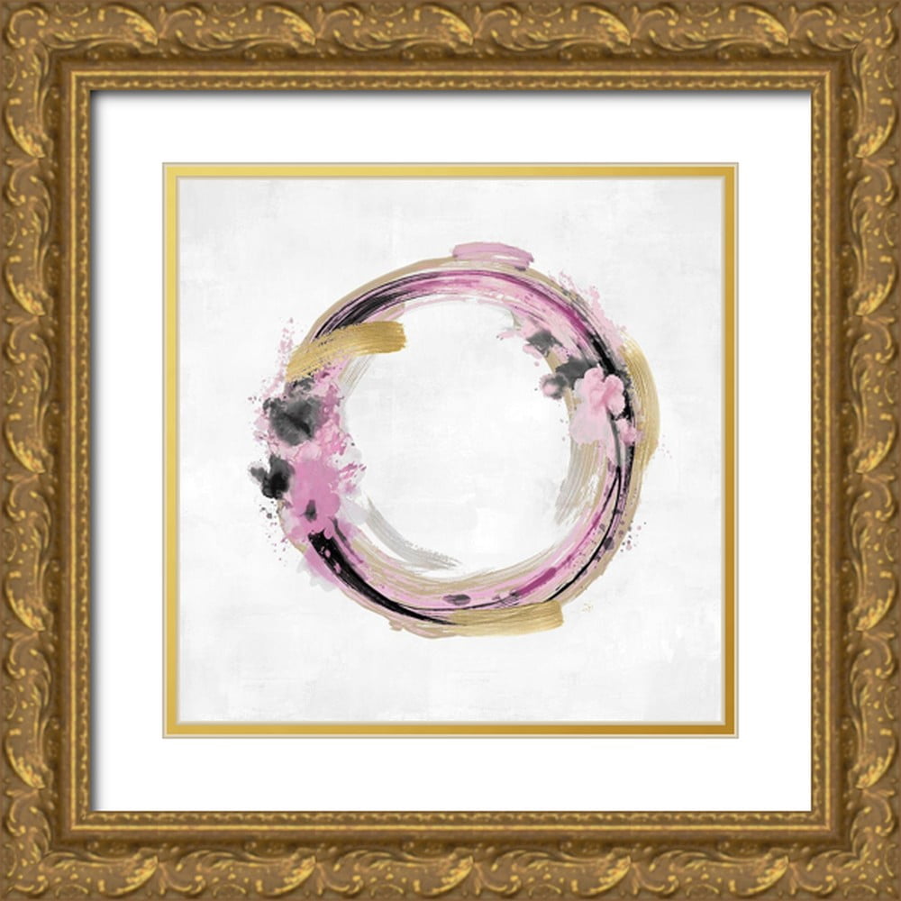 Harris, Natalie 26x26 Gold Ornate Wood Framed with Double Matting ...
