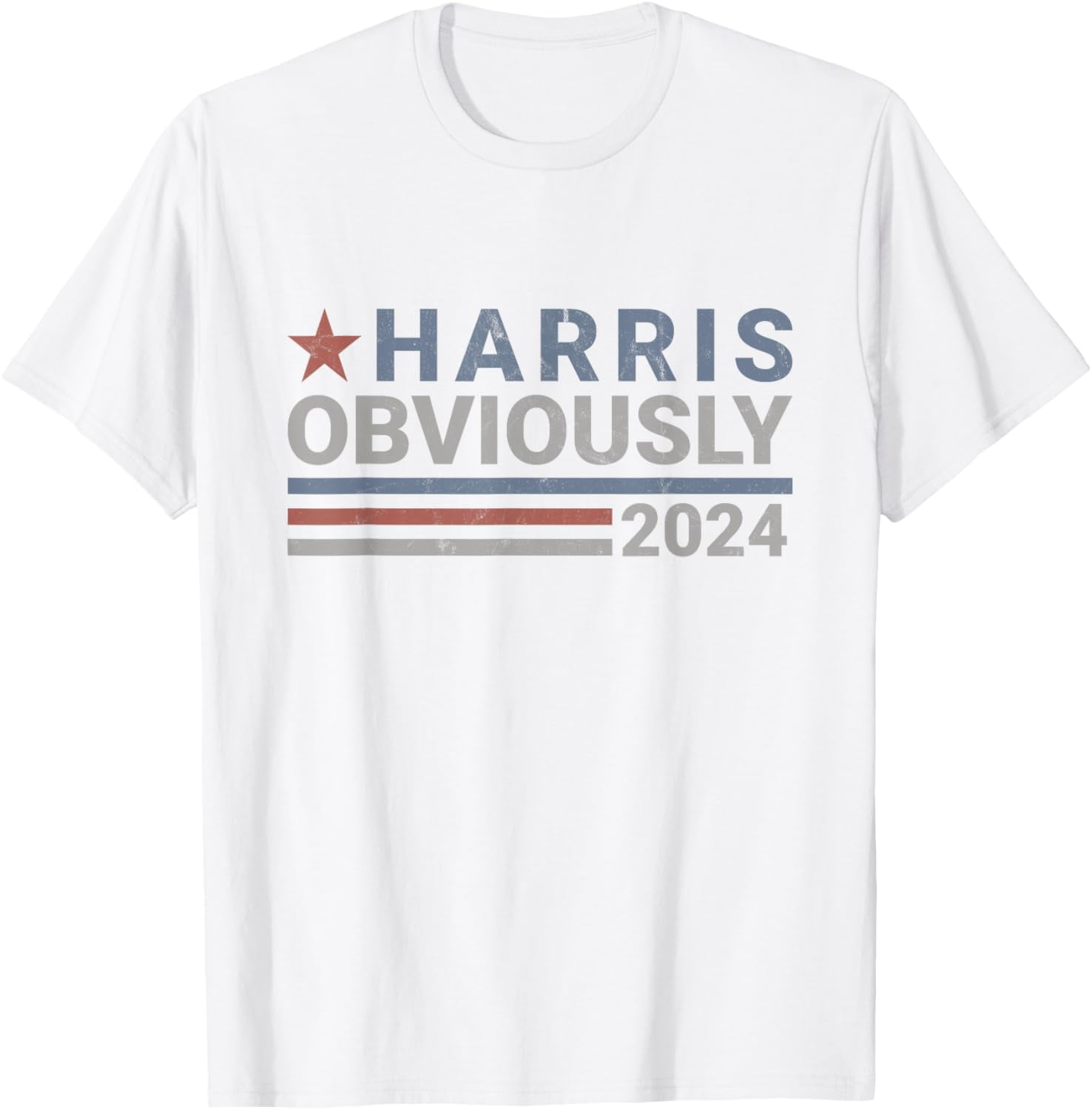 Harris Obviously - Kamala 2024 T-Shirt - Walmart.com