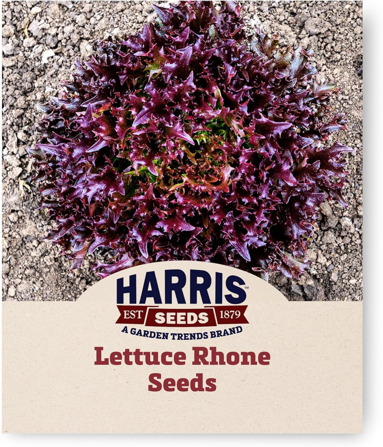 Harris Seeds - Lettuce Rhone Seeds - Tango Style MTO Organic Red Leaf ...