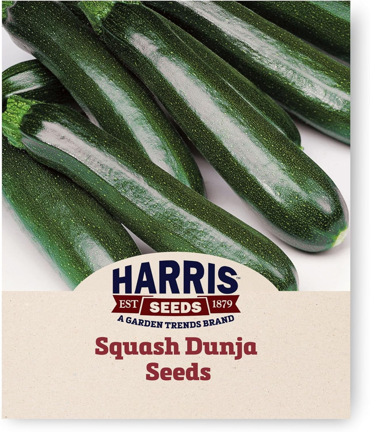 Harris Seeds - Organic Squash Seeds Dunja Variety Dark Green Fruits ...