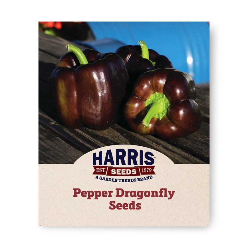Harris Seeds - Pepper Dragonfly F1 Seeds - Blocky Fruits - 1,000 Seeds ...