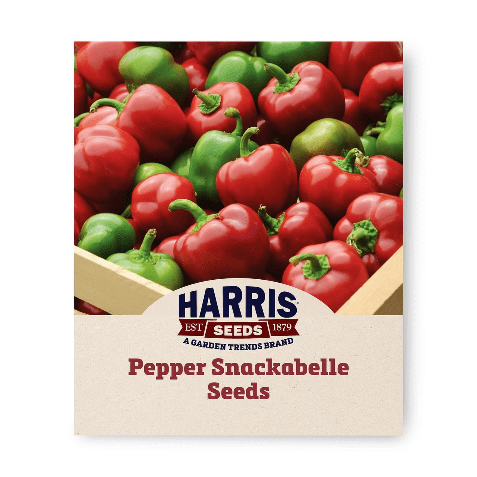 Harris Seeds - Snackabelle Red F1 Hybrid Pepper Seeds - Non-GMO - 50 ...