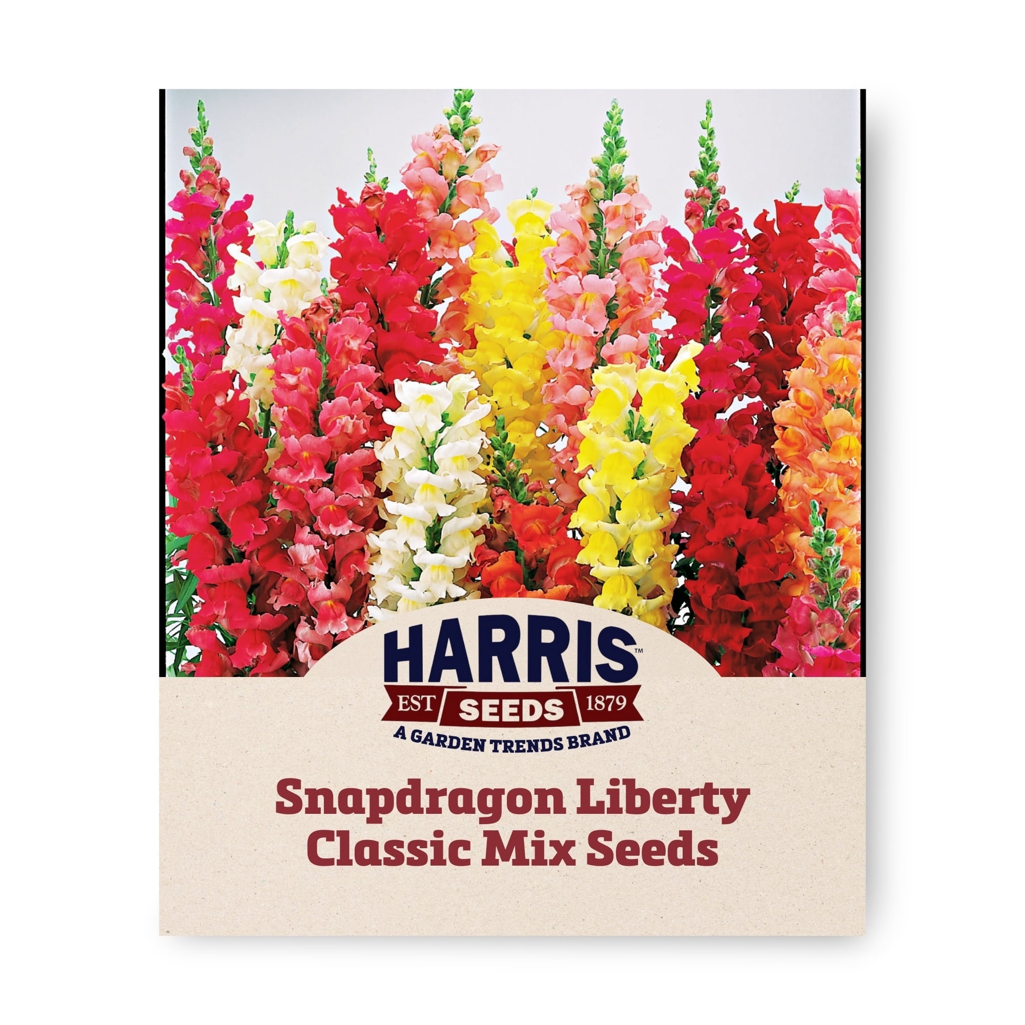 Harris Seeds - Snapdragon Liberty Classic Mix F1 Flower Seeds - 500 ...