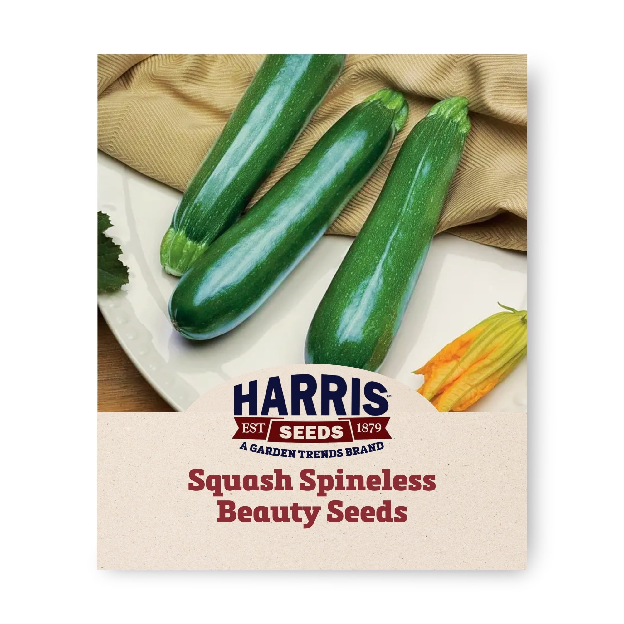 Harris Seeds - Squash Spineless Beauty F1 Seeds - FarMore Treated ...
