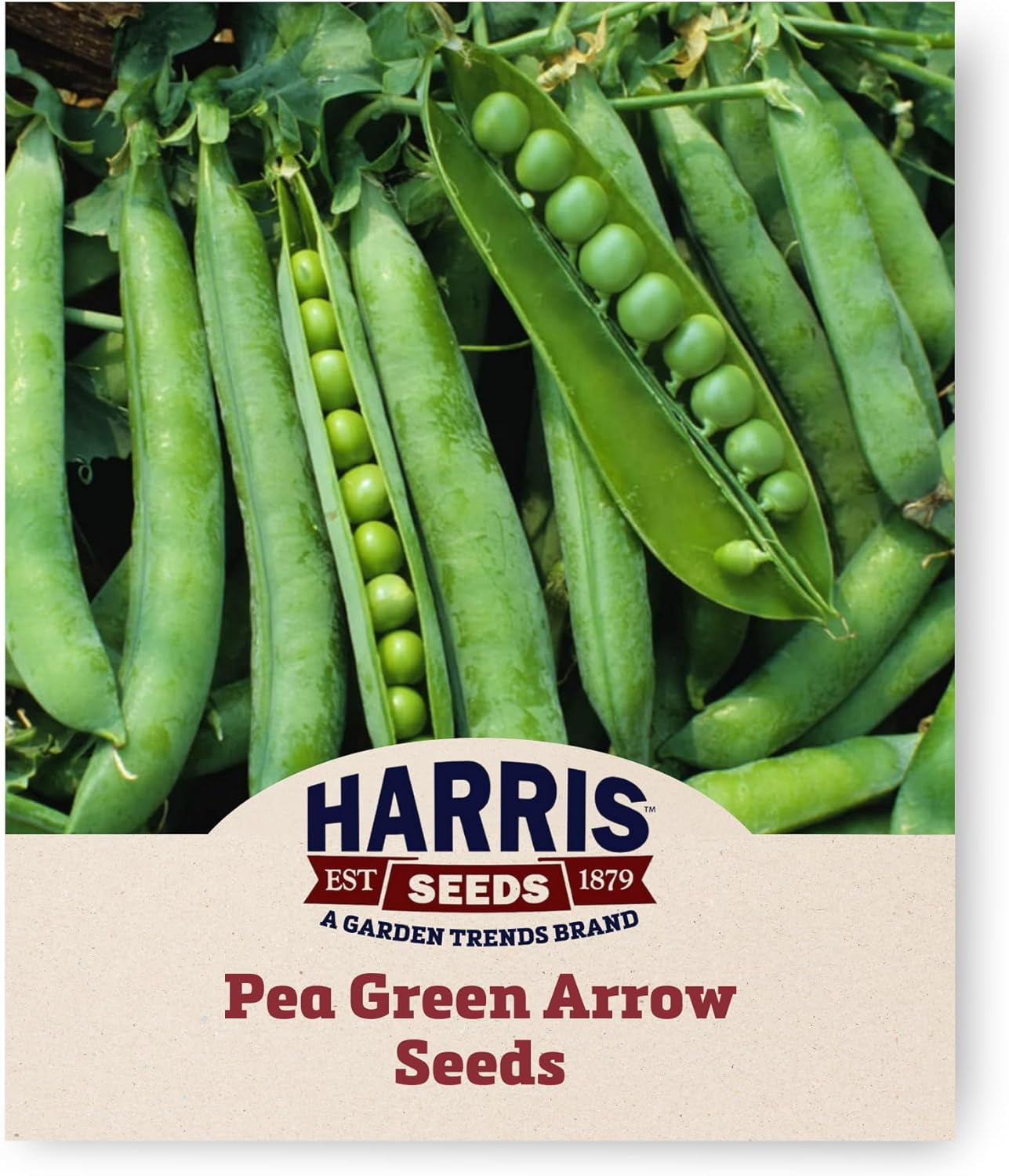 Harris Seeds - Pea Seeds Green Arrow Non-GMO Sweet Tender Deep Green 0.5 Lbs - Walmart Business ...