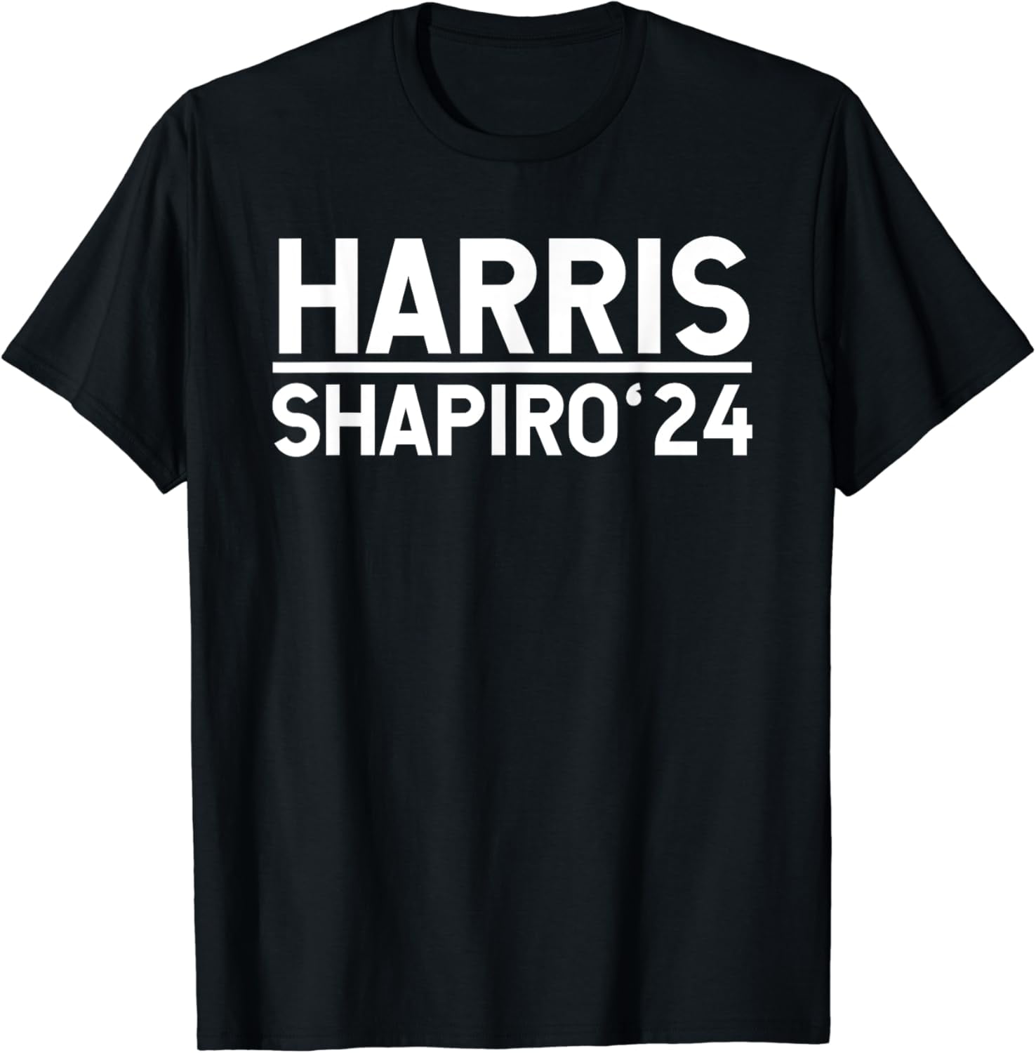Harris-Shapiro-2024 President Election T-Shirt - Walmart.com