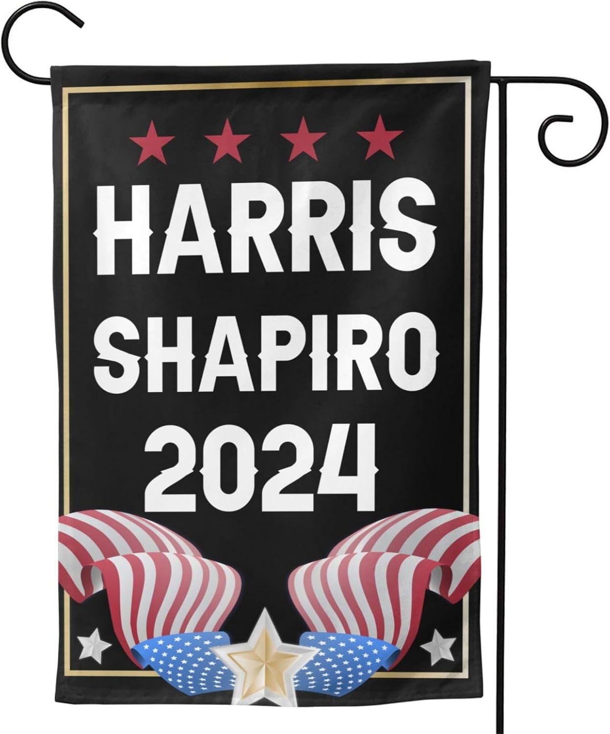 Harris Shapiro 2024 flag Harris Shapiro-2024, Kamala-Harris Josh ...