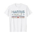Harris Tim Walz 2024 Aged Stripes Kamala Harris Waltz 2024 T Shirt