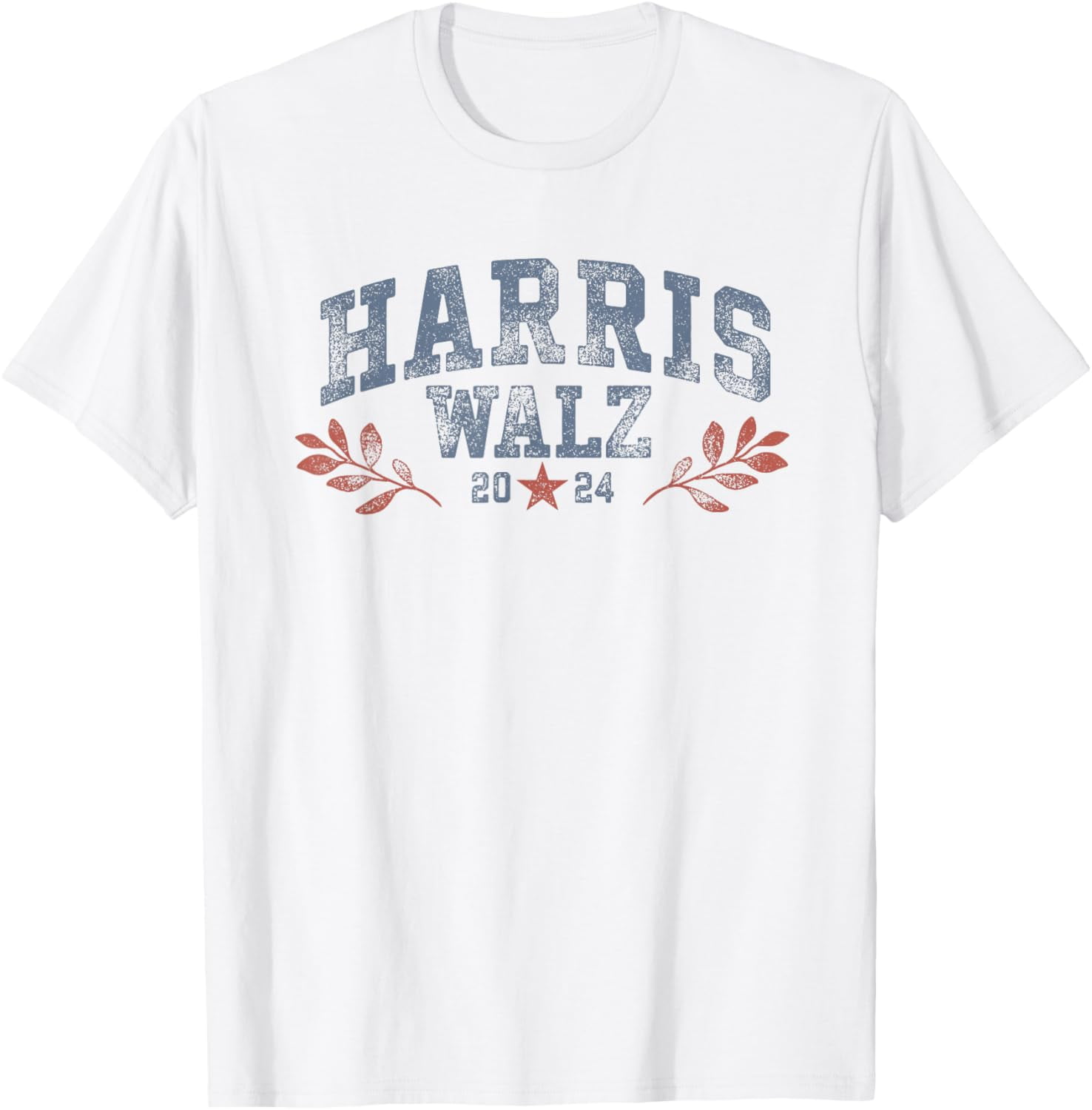 Harris Tim Walz 2024 Arch Vintage Women Harris Waltz 2024 T-Shirt ...