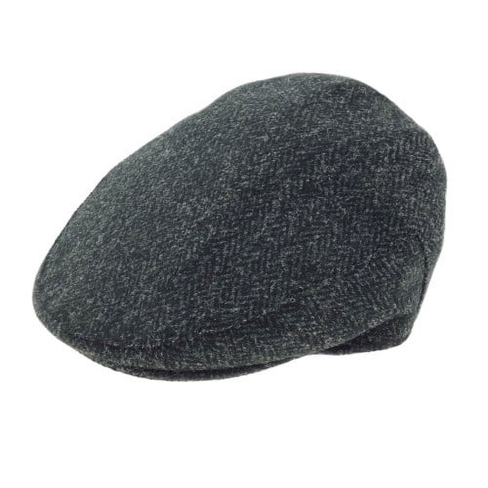 Harris Tweed County Cap in Charcoal - XL - Walmart.com