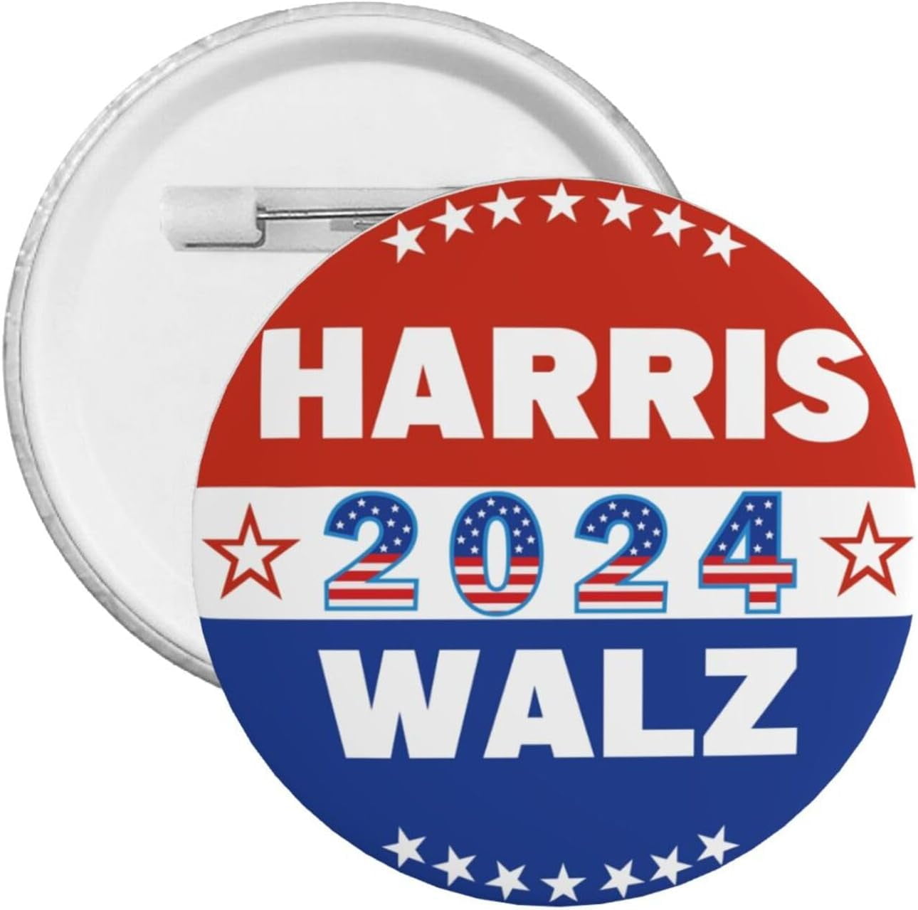 Harris Waltz 2024 Button Pin 1pc Harris Walz 2024 Button Pin Kamala ...