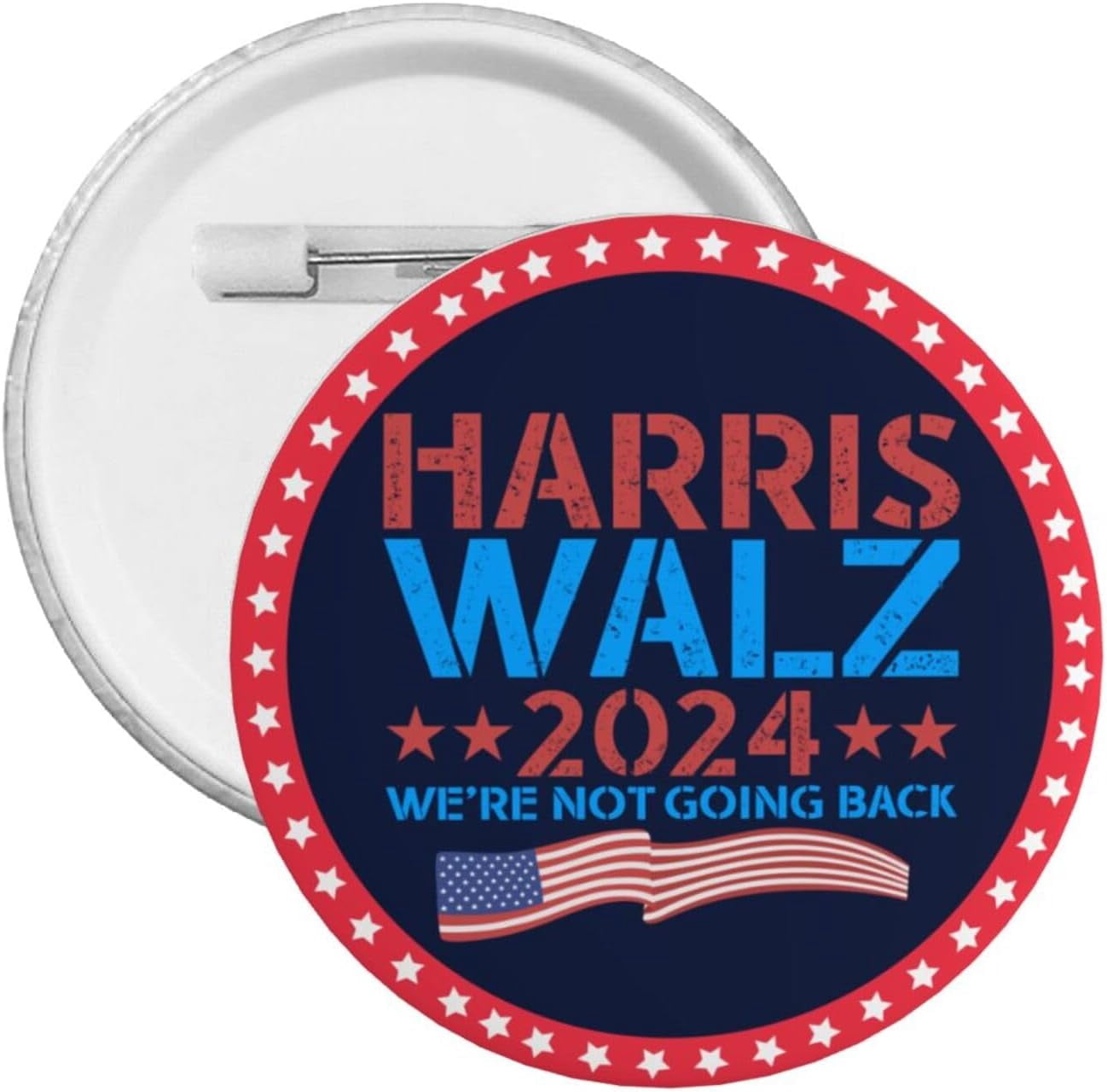 Harris Waltz 2024 Button Pin 1pc Harris Walz 2024 Button Pin Kamala ...