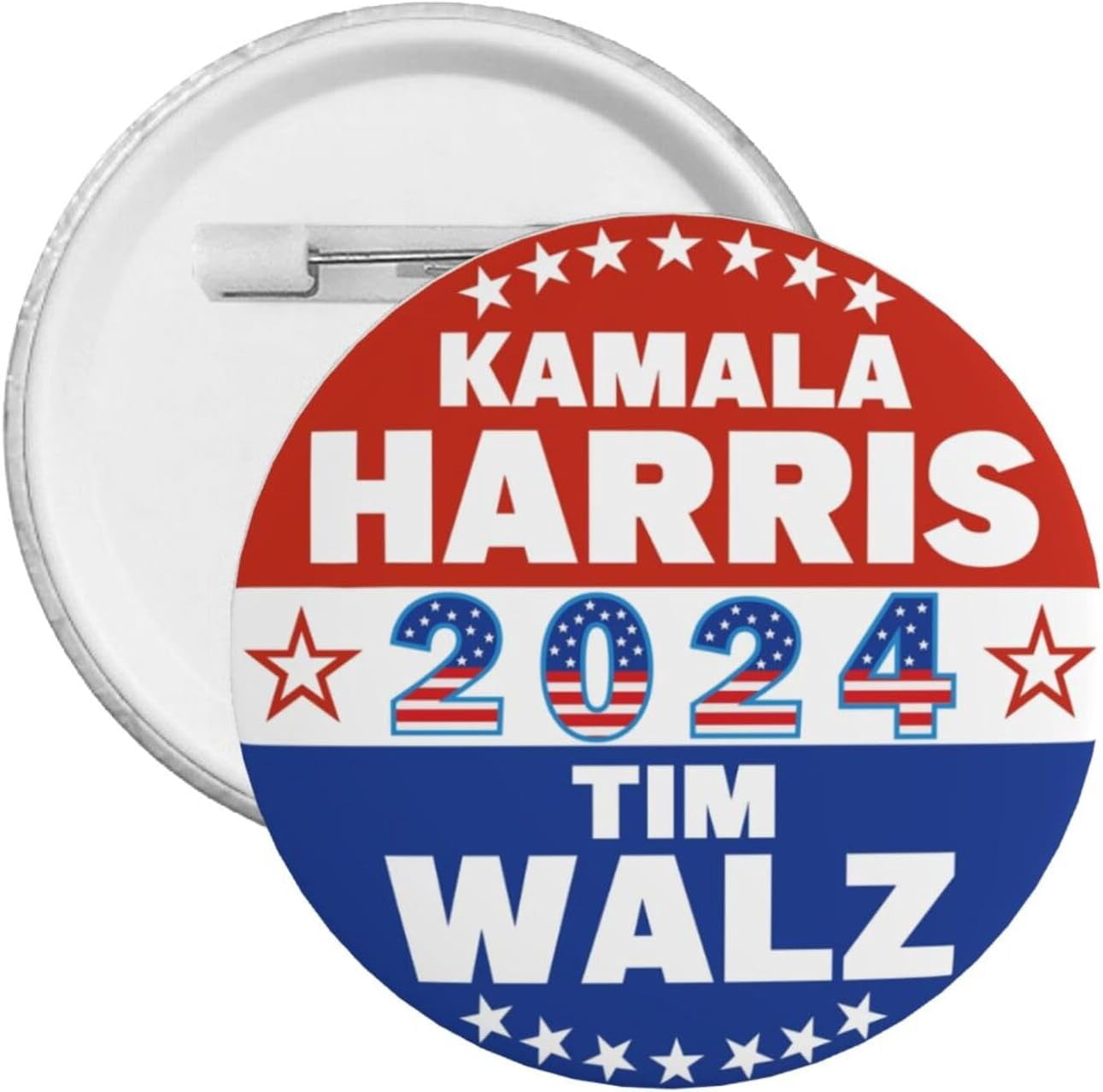 Harris Waltz 2024 Button Pin 1pc Harris Walz 2024 Button Pin Kamala ...