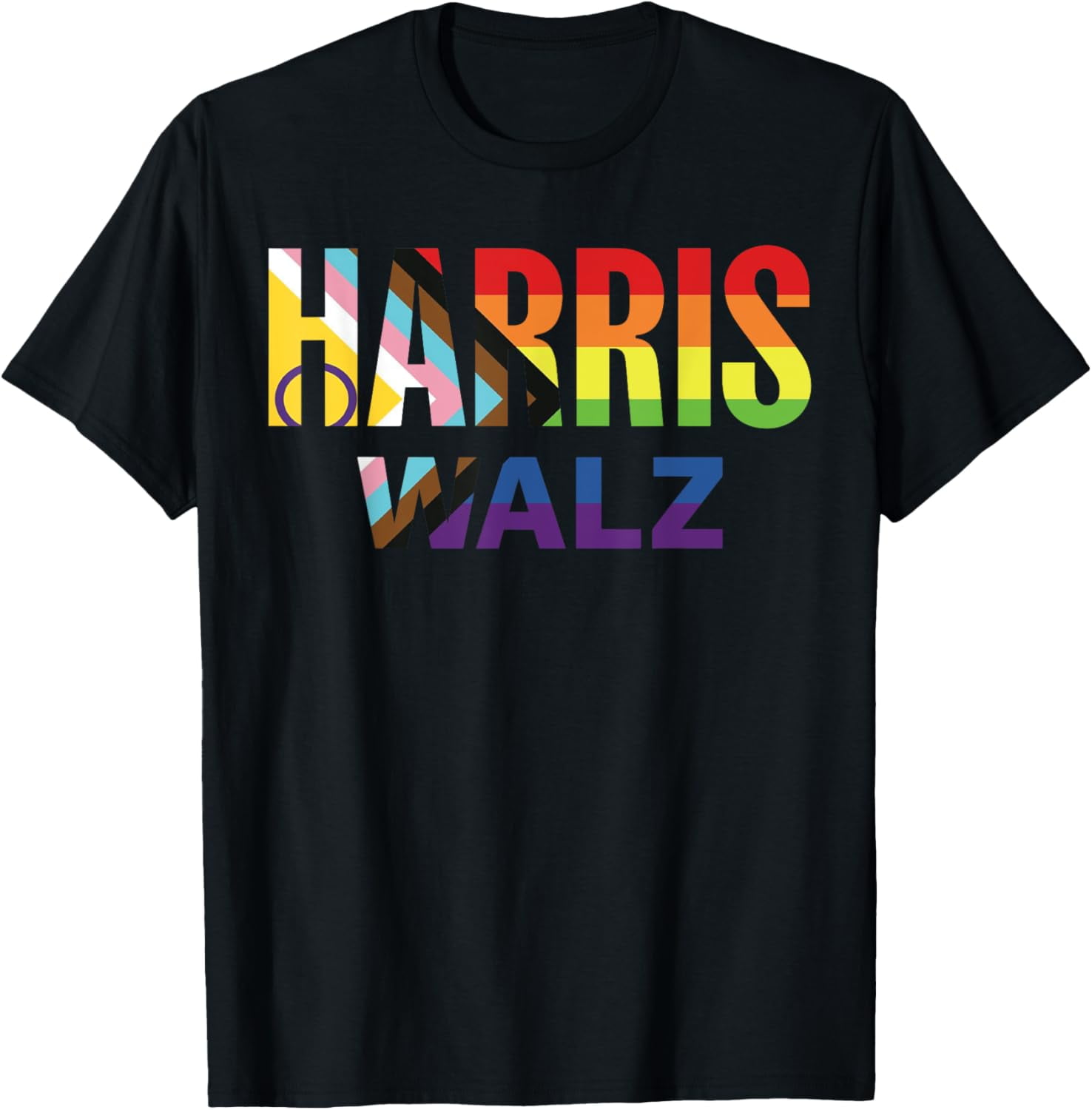 Harris Waltz 2024 Election Gay Pride LGBT Harris Waltz 2024 T-Shirt ...