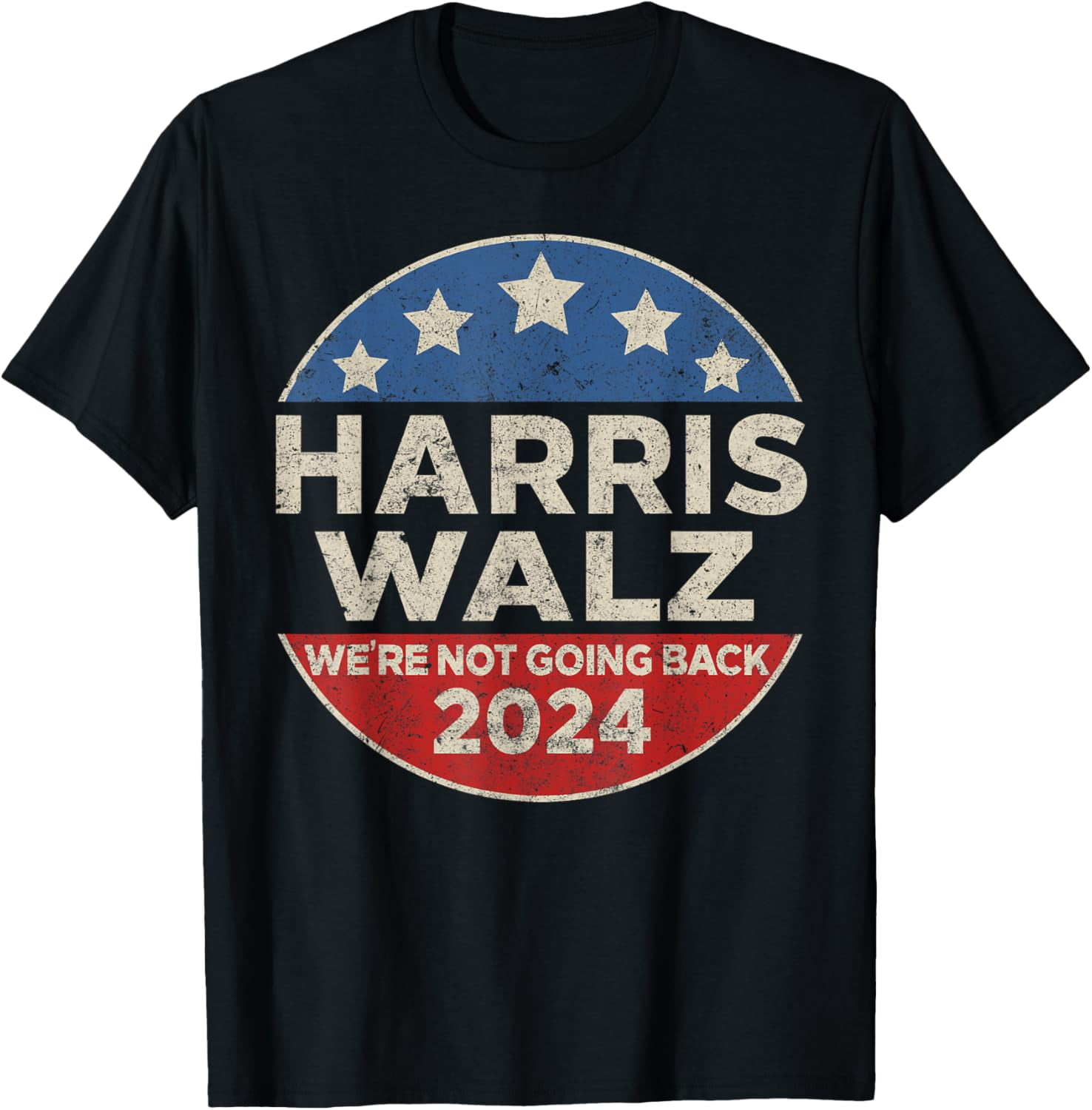 Harris Waltz 2024 Election Kamala Harris Tim Waltz 2024 T-Shirt ...