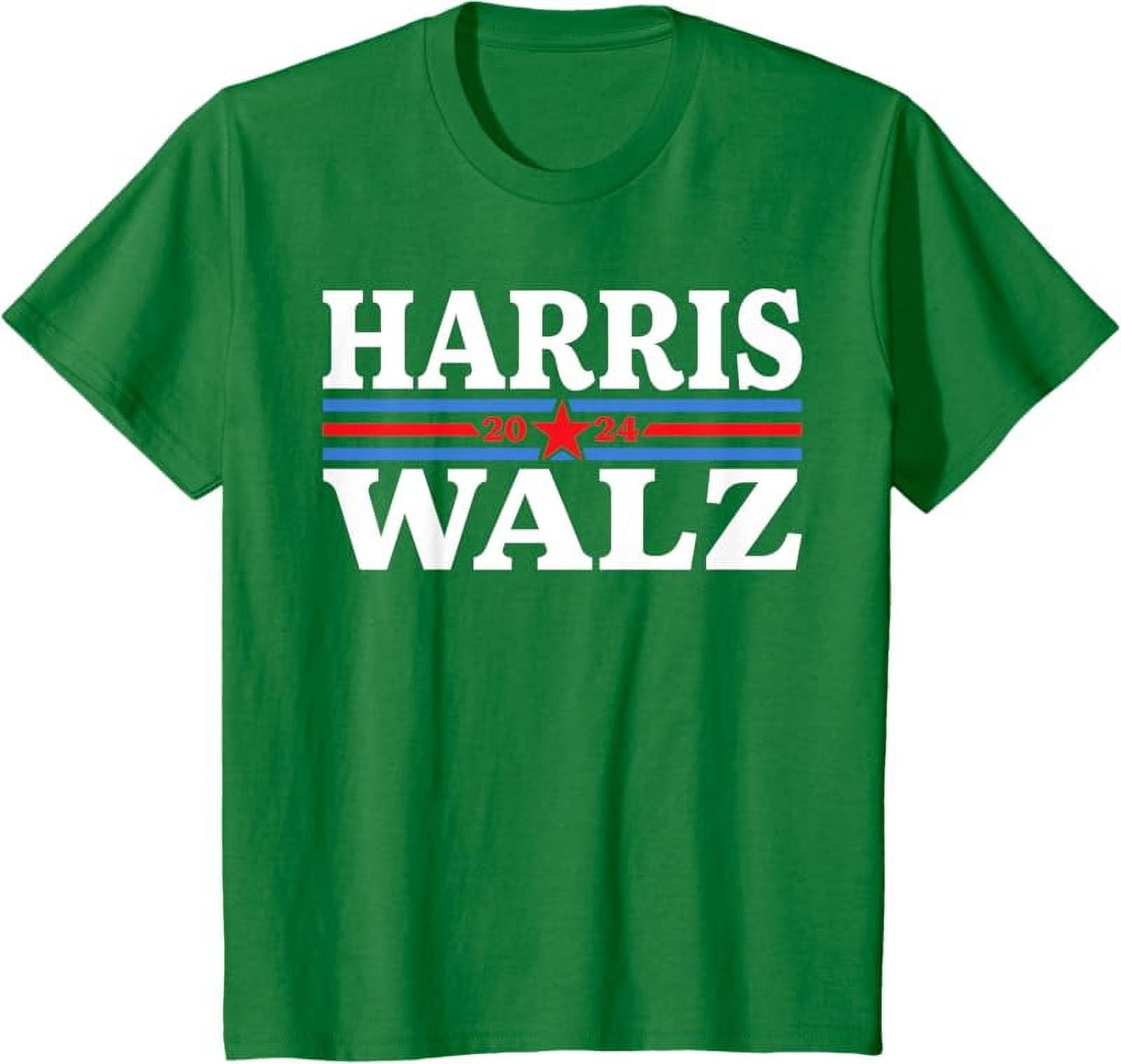 Harris Waltz 2024 Election Kamala Harris Tim Waltz 2024 T-Shirt ...