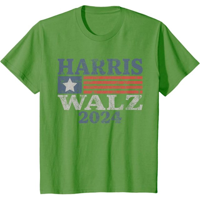 Harris Waltz 2024 Election Kamala Harris Tim Waltz 2024 T-Shirt ...