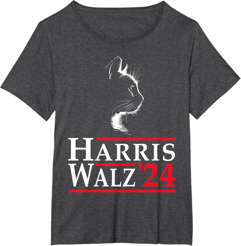 Harris Waltz 2024 Election Kamala Harris Tim Waltz 2024 T-Shirt ...