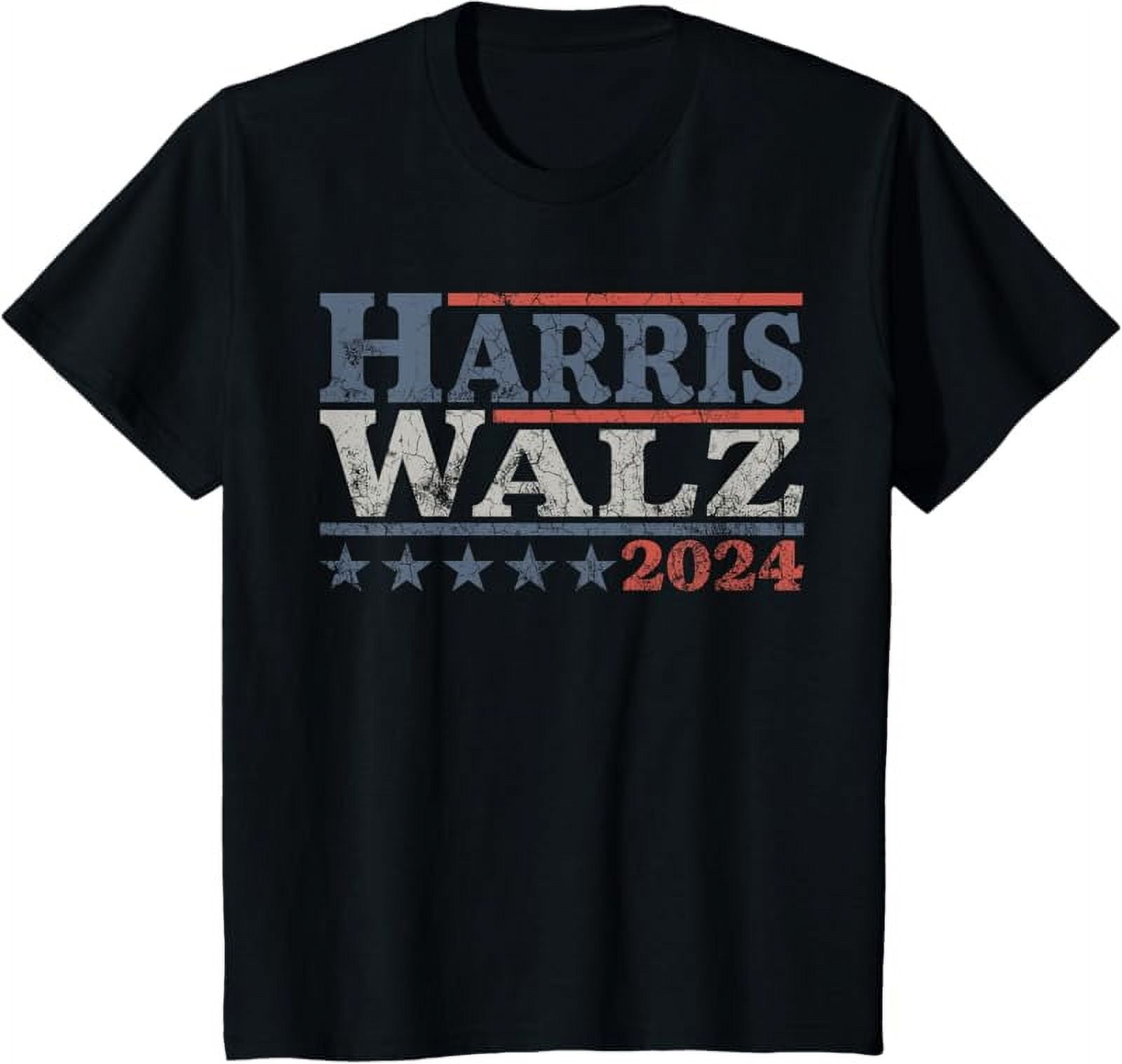 Harris Waltz 2024 Election Kamala Harris Tim Waltz 2024 T-Shirt ...
