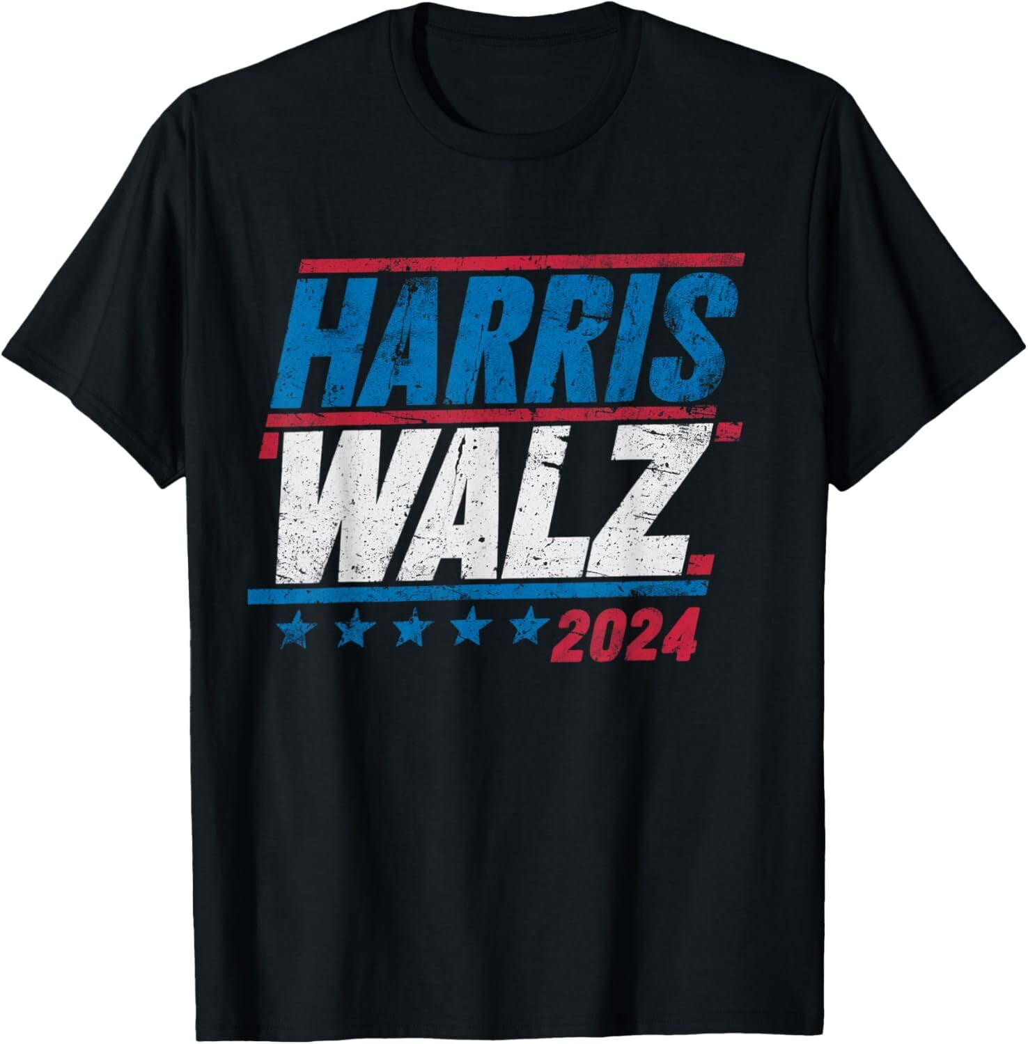 Harris Waltz 2024 Election Kamala Harris Tim Waltz 2024 T-Shirt ...