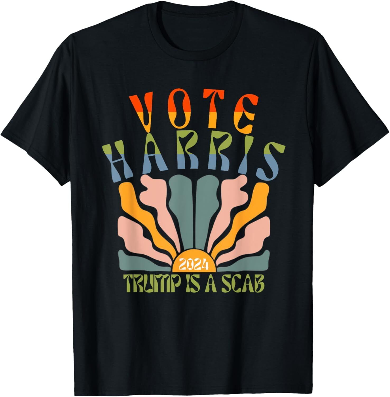 Harris Waltz 2024 Election Kamala Harris Tim Waltz 2024 T-Shirt ...