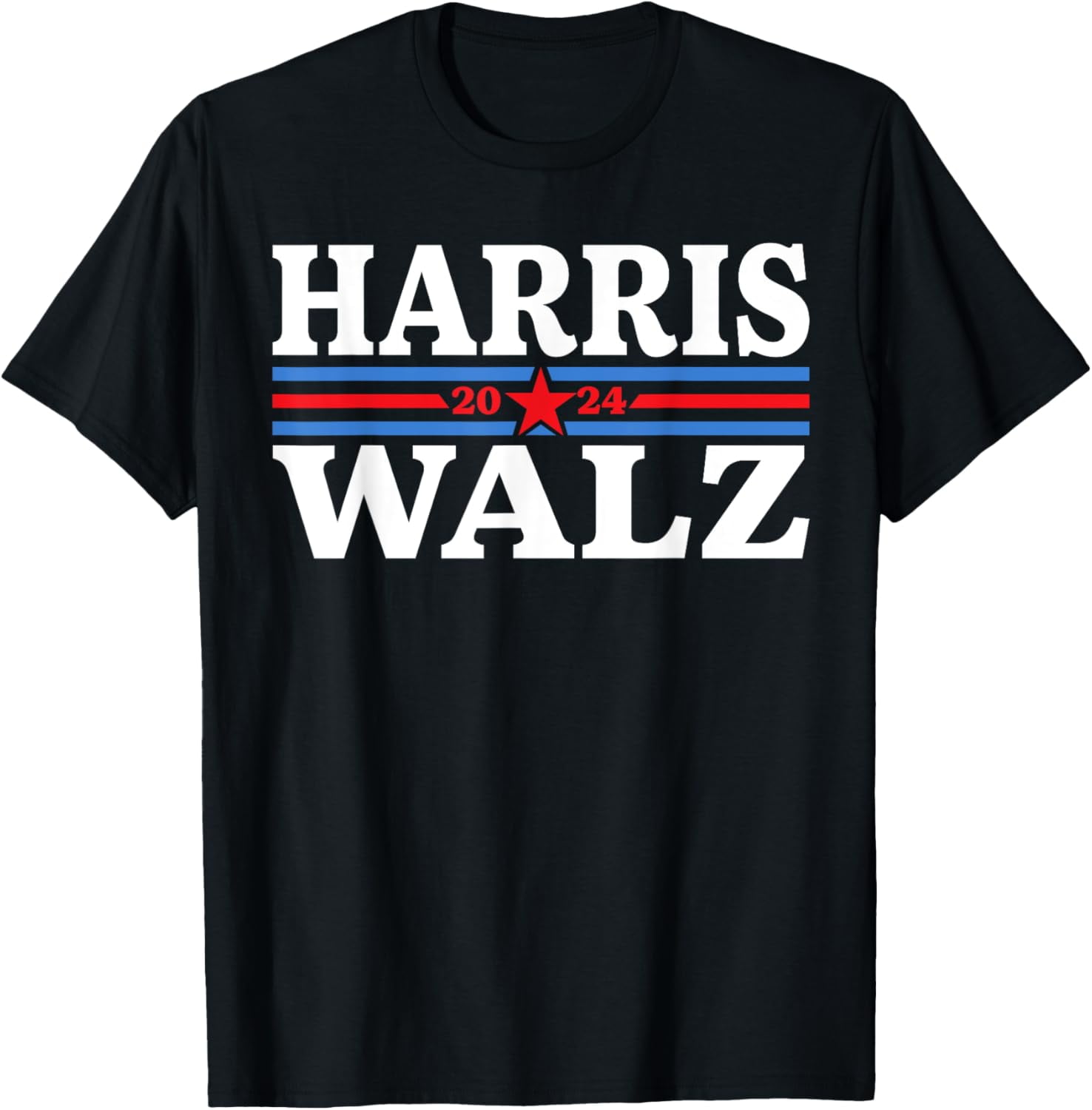 Harris Waltz 2024 Election Kamala Harris Tim Waltz 2024 T-Shirt ...