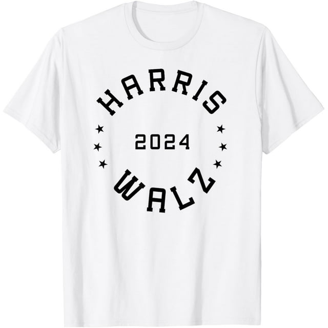 Harris Waltz 2024 Election Kamala Harris Tim Waltz 2024 T-Shirt ...