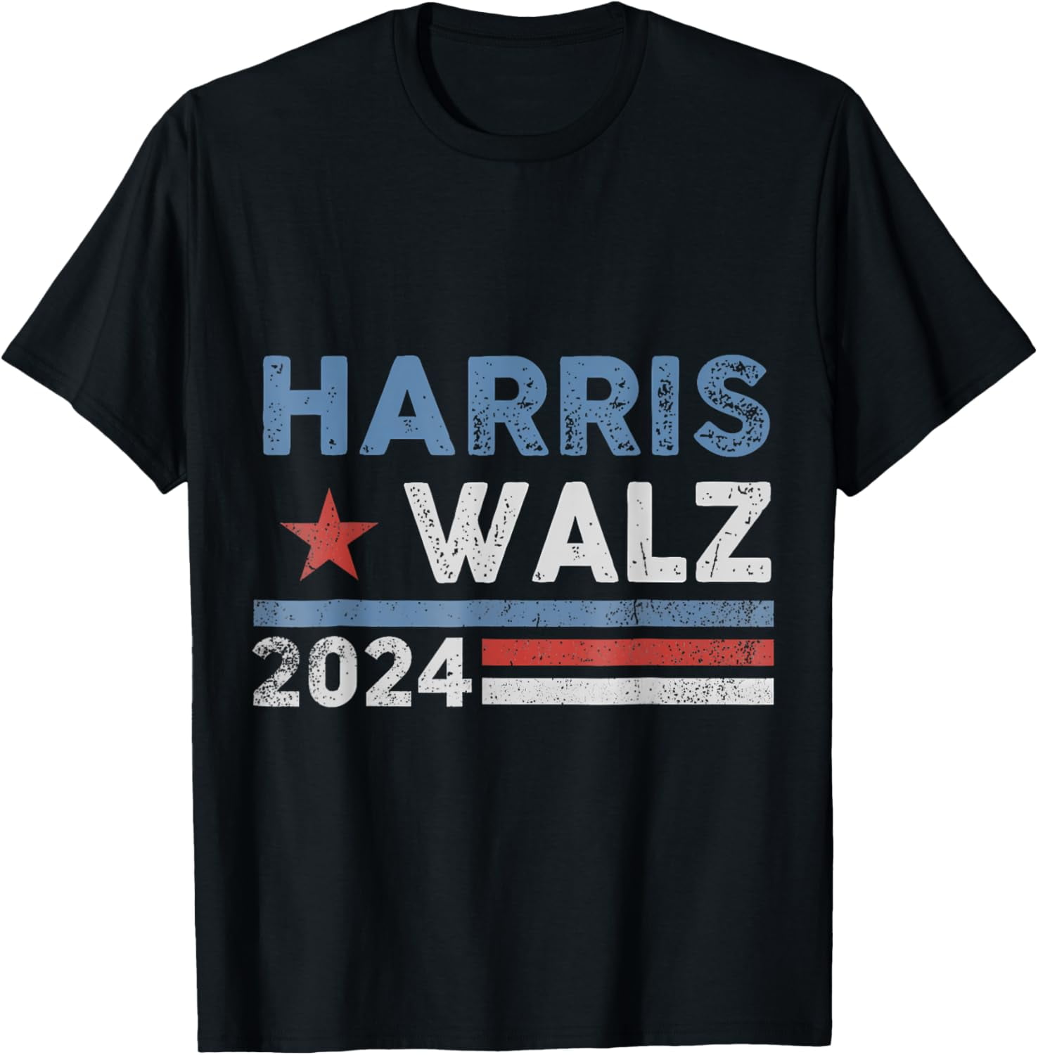 Harris Waltz 2024 Election Kamala Harris Tim Waltz 2024 T-Shirt ...