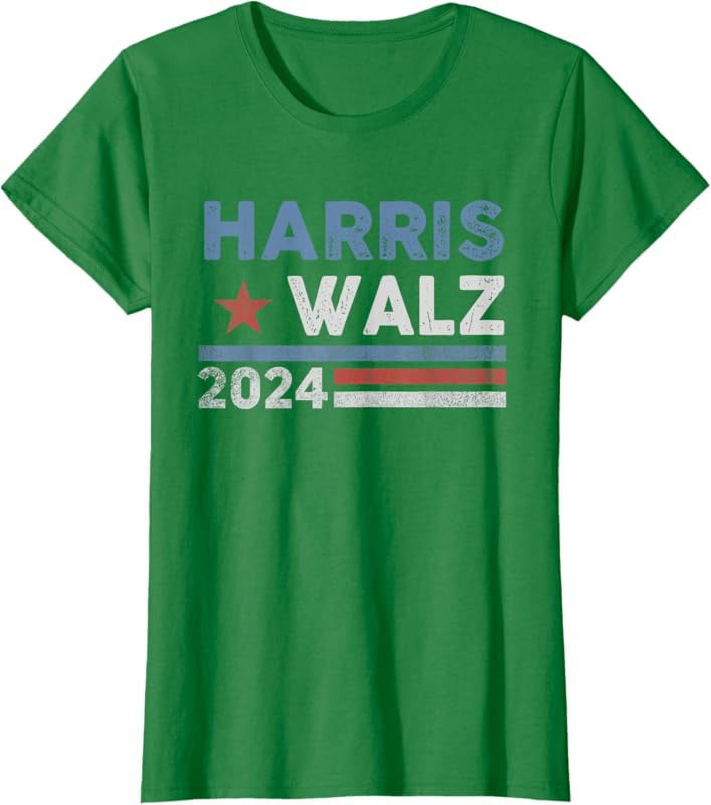 Harris Waltz 2024 Election Kamala Harris Tim Waltz 2024 T-Shirt ...