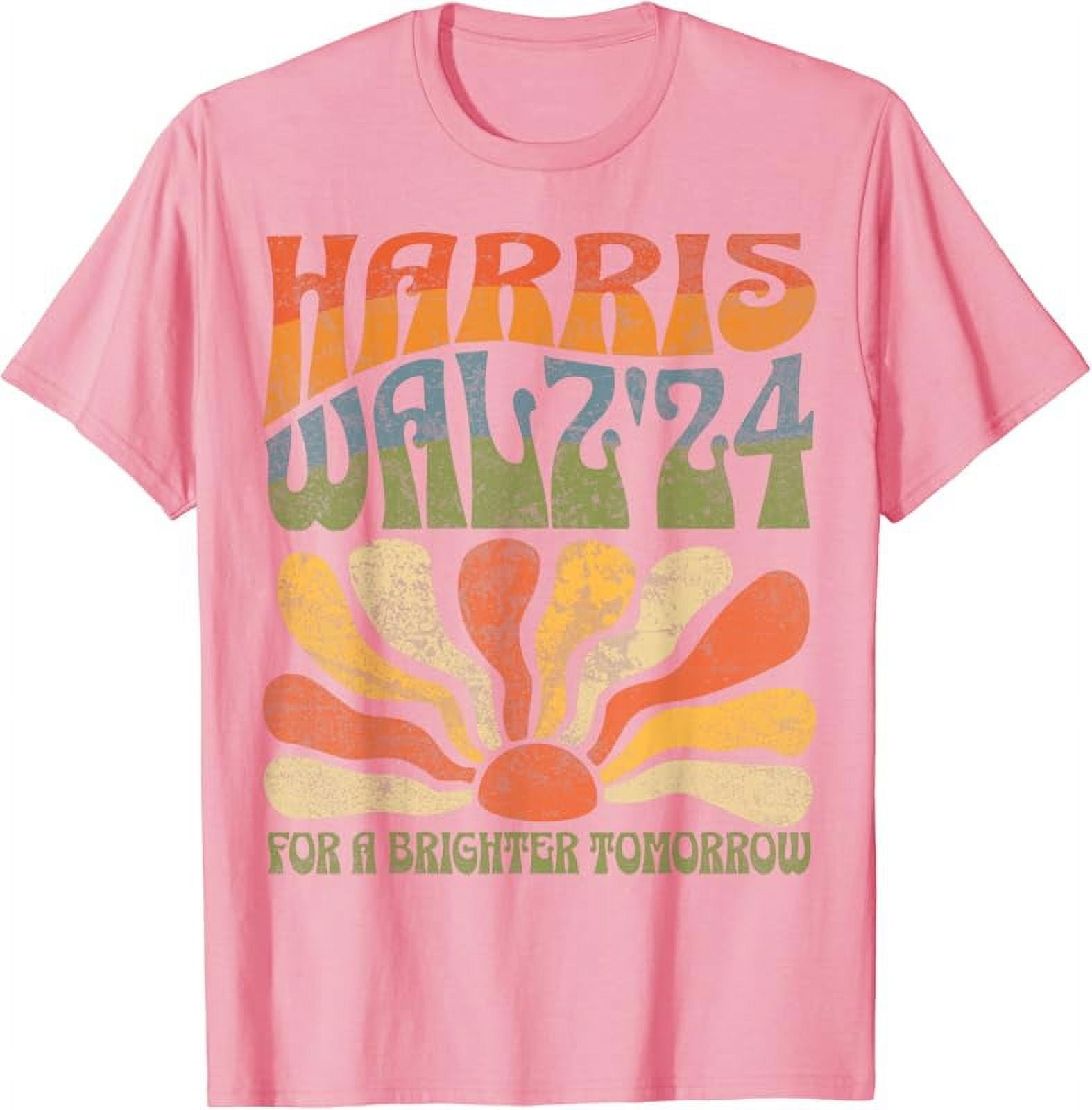 Harris Waltz 2024 Election Kamala Harris Tim Waltz 2024 T-Shirt ...