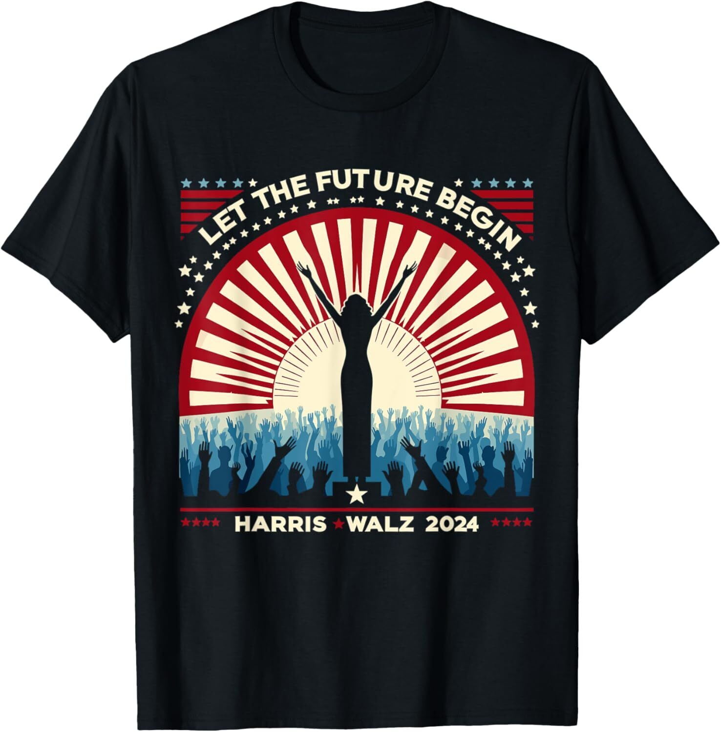 Harris Waltz 2024 Election Kamala Harris Tim Waltz 2024 T-Shirt ...