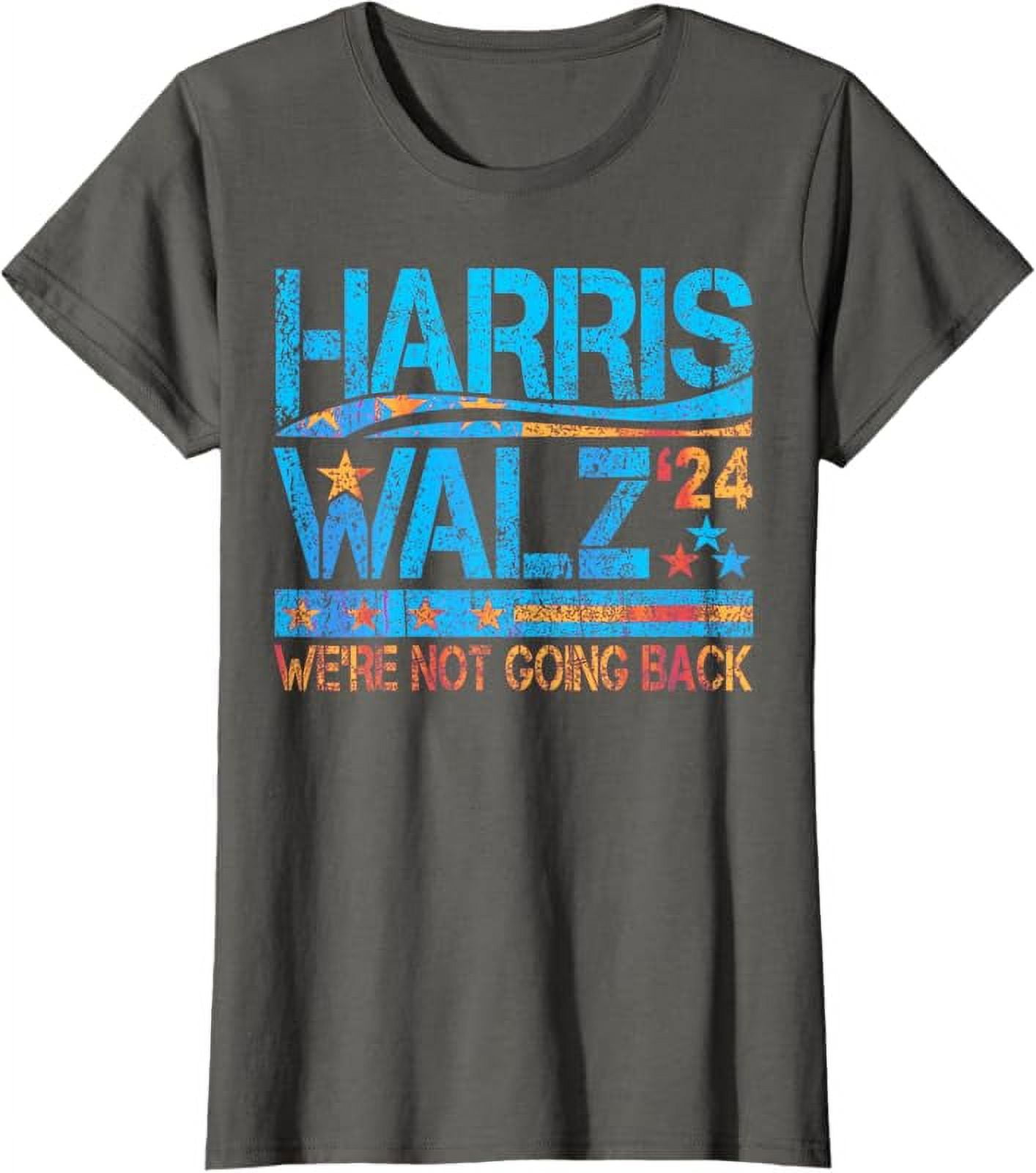 Harris Waltz 2024 Election Kamala Harris Tim Waltz 2024 T-Shirt ...