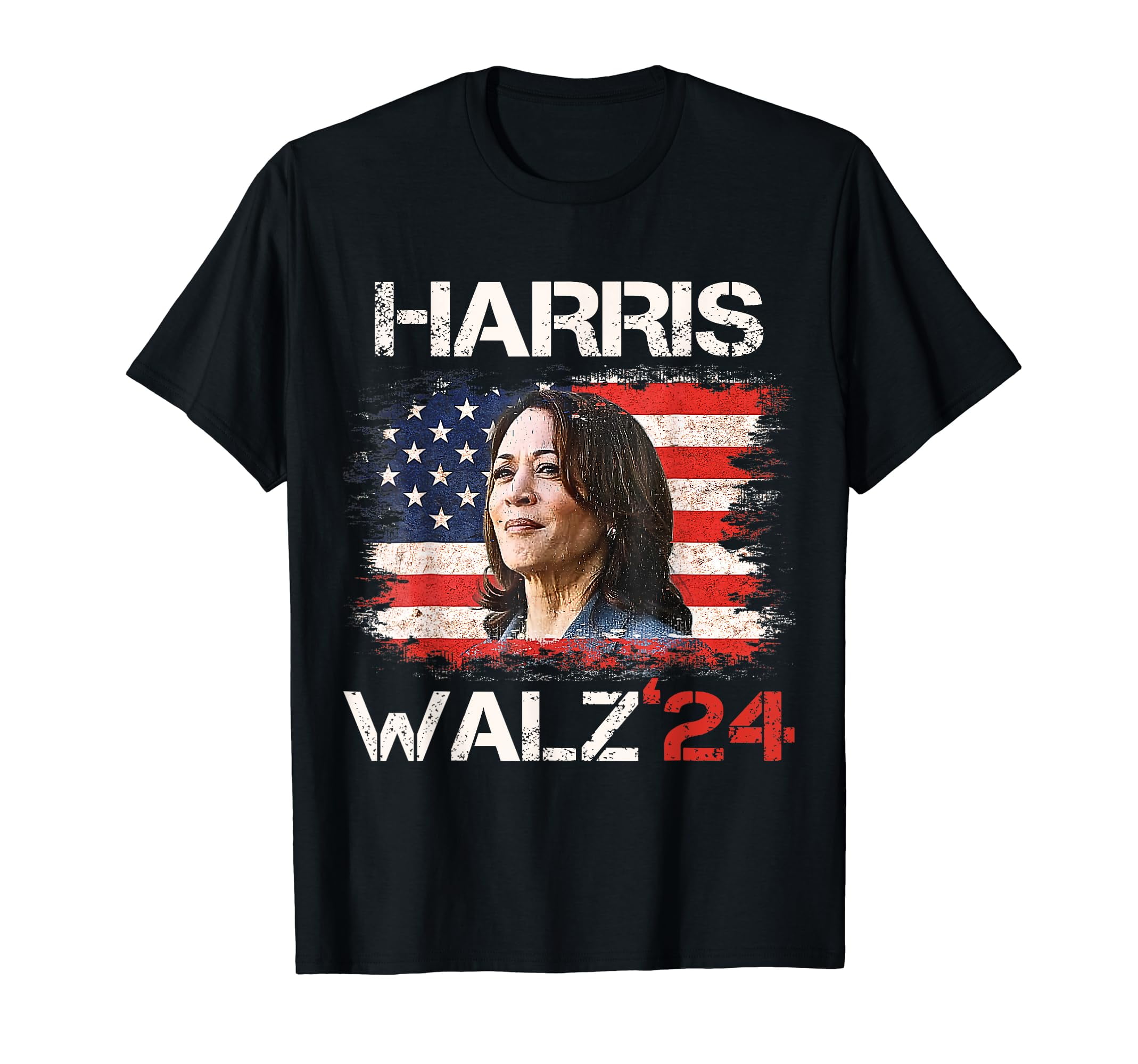 Harris Waltz 2024 Election Kamala Harris Tim Waltz 2024 T-Shirt ...